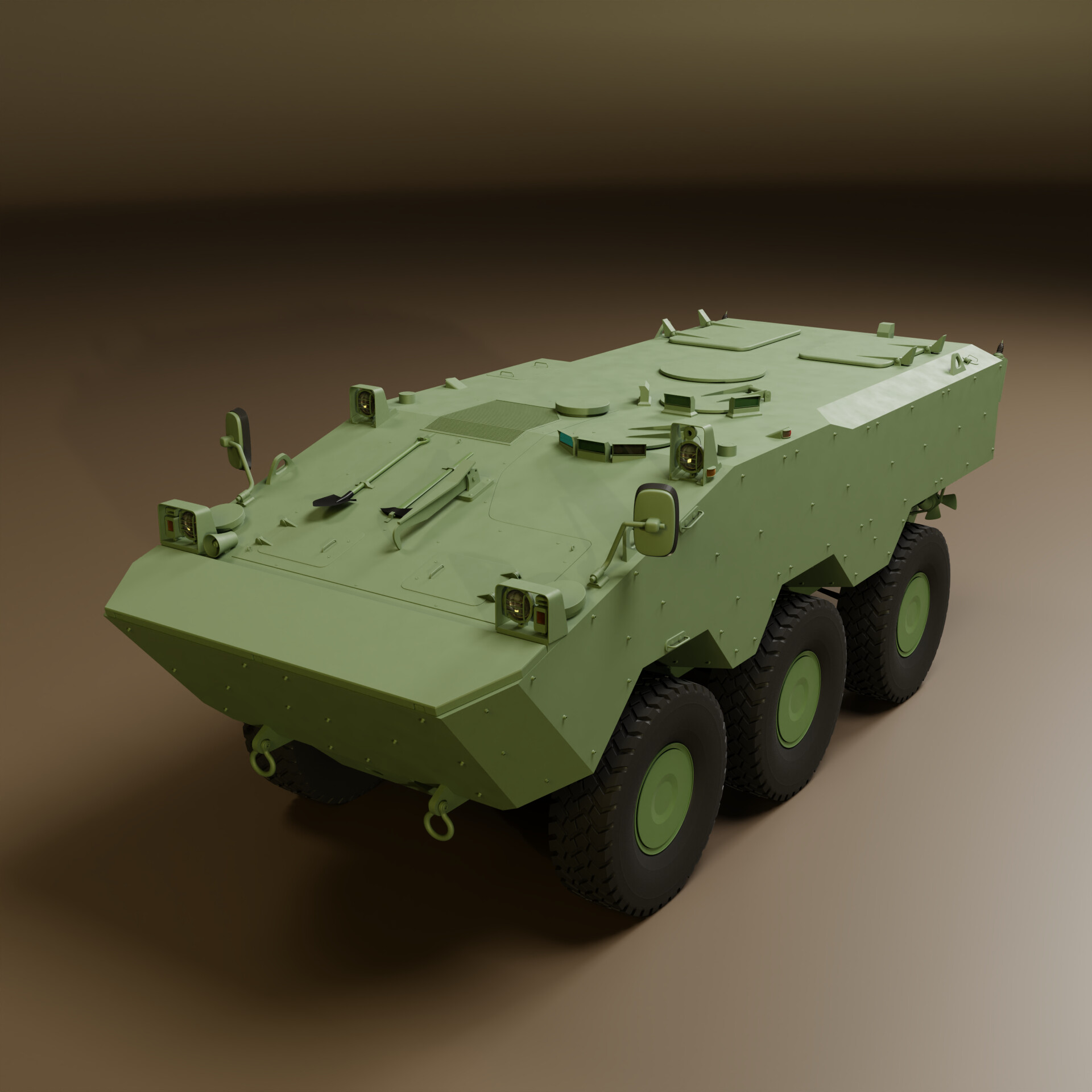 ArtStation - Armored personel carrier (APC)