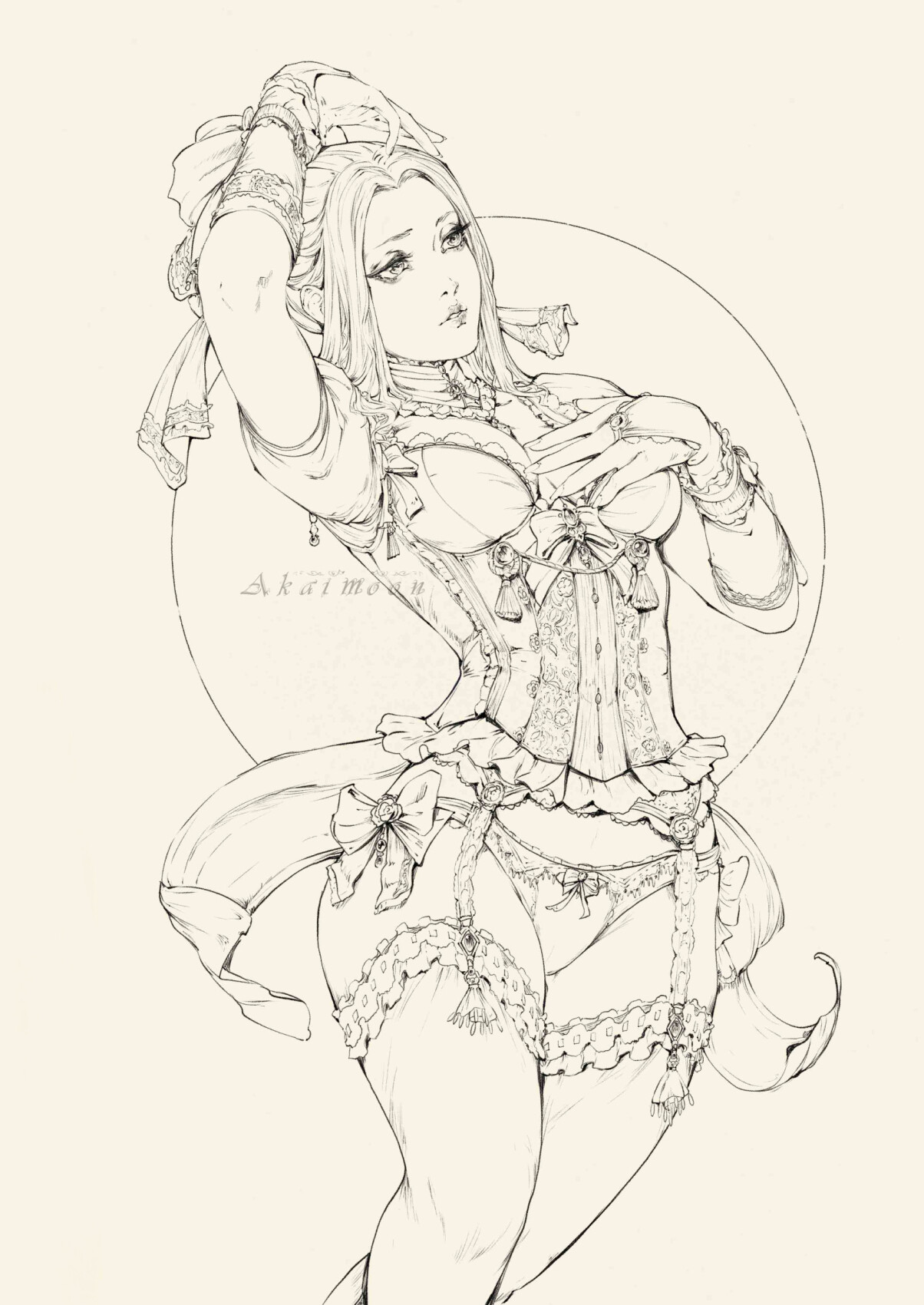 ArtStation - Moon Ladies