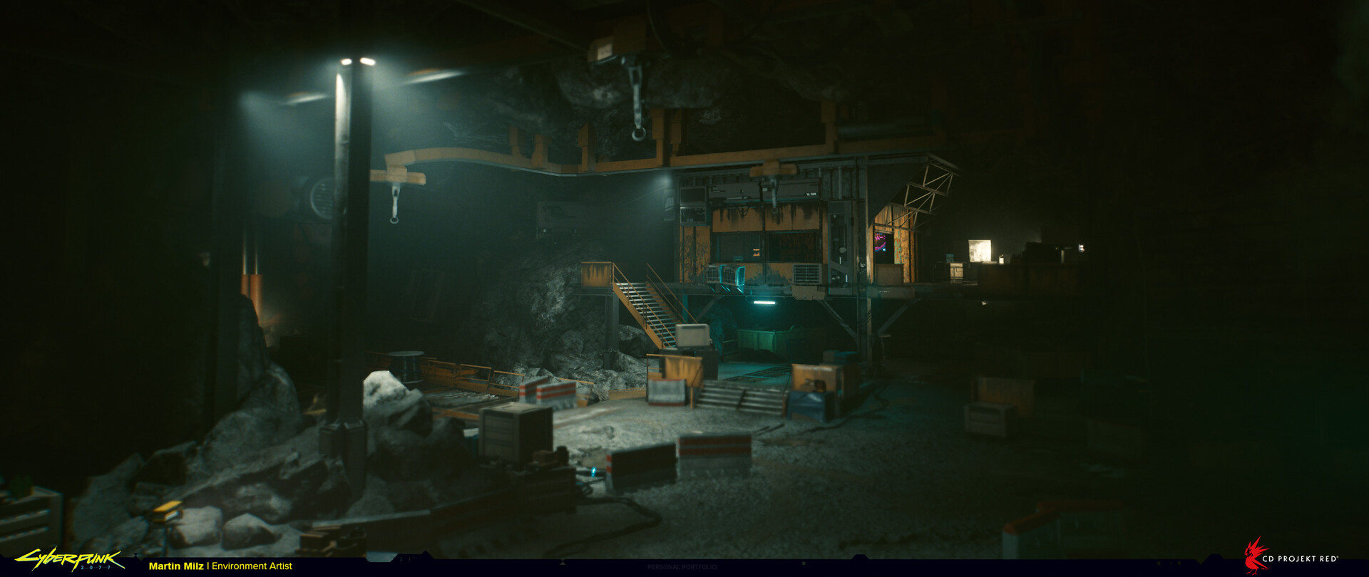 Martin Milz - Tunnel Hideout - Cyberpunk 2077