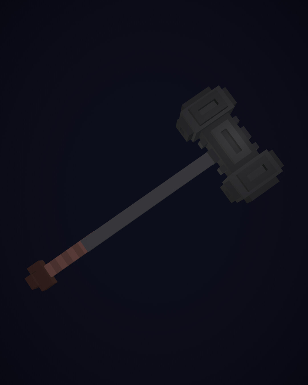 ArtStation - Voxel Hammer - Weapons Pack