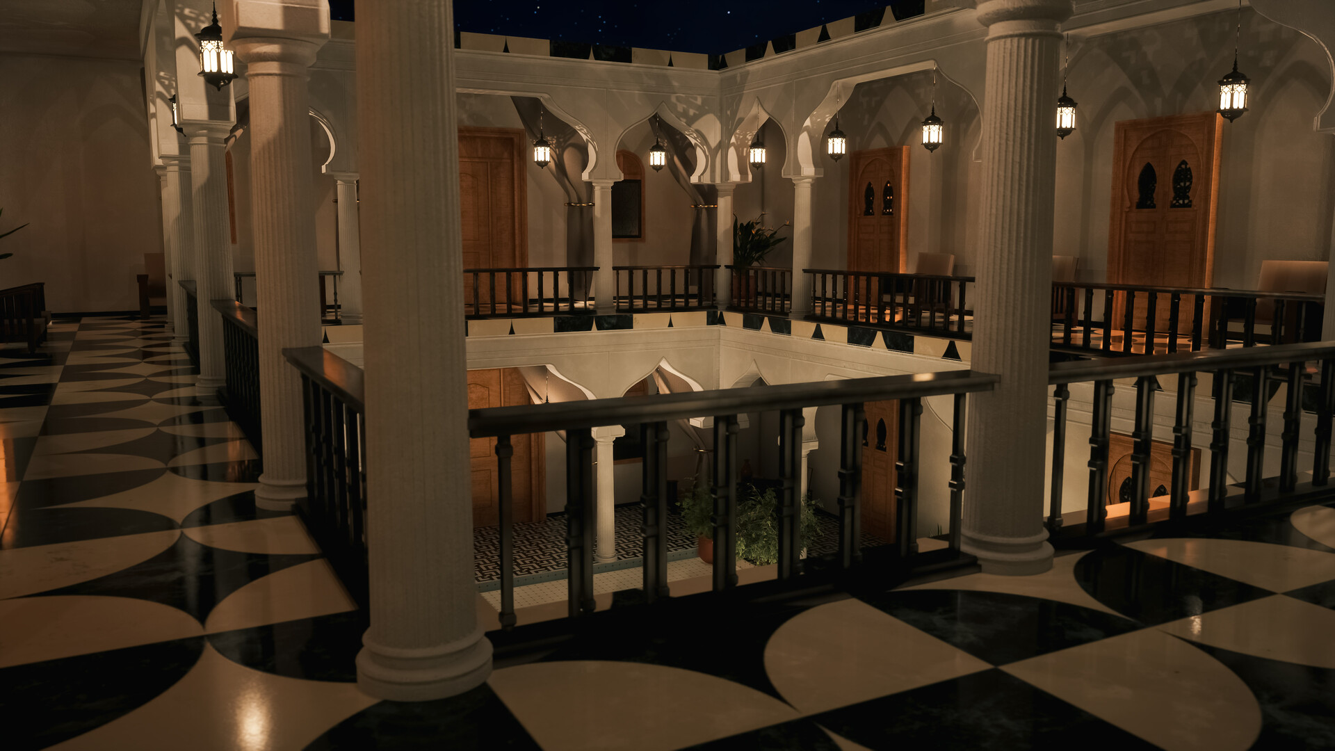 ArtStation - Morocco Riad