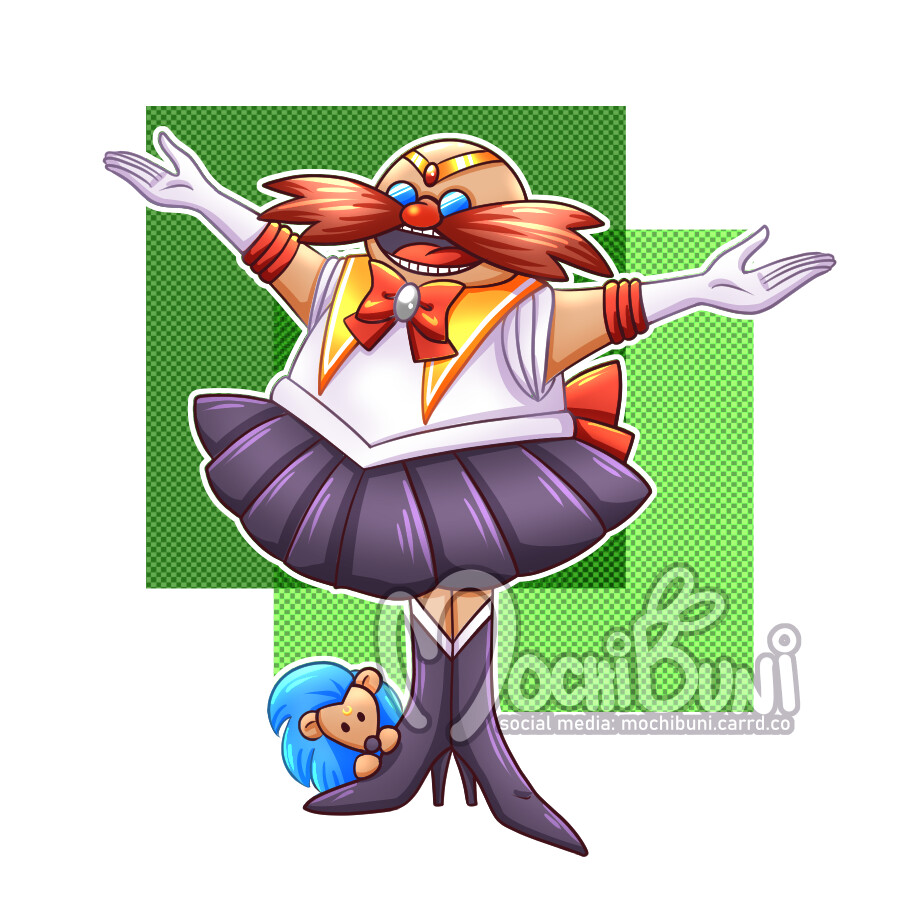 ArtStation - Sailor Villains - Robotnik