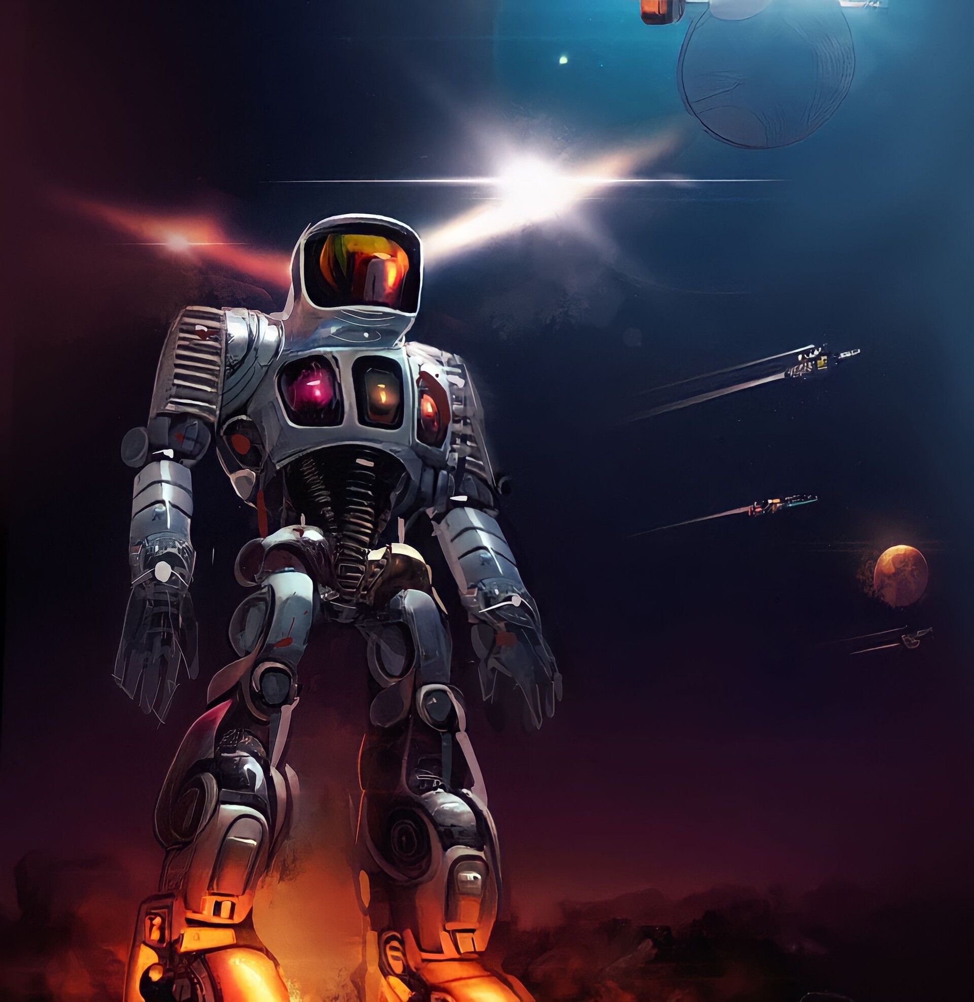 ArtStation - Mech in Space P.10