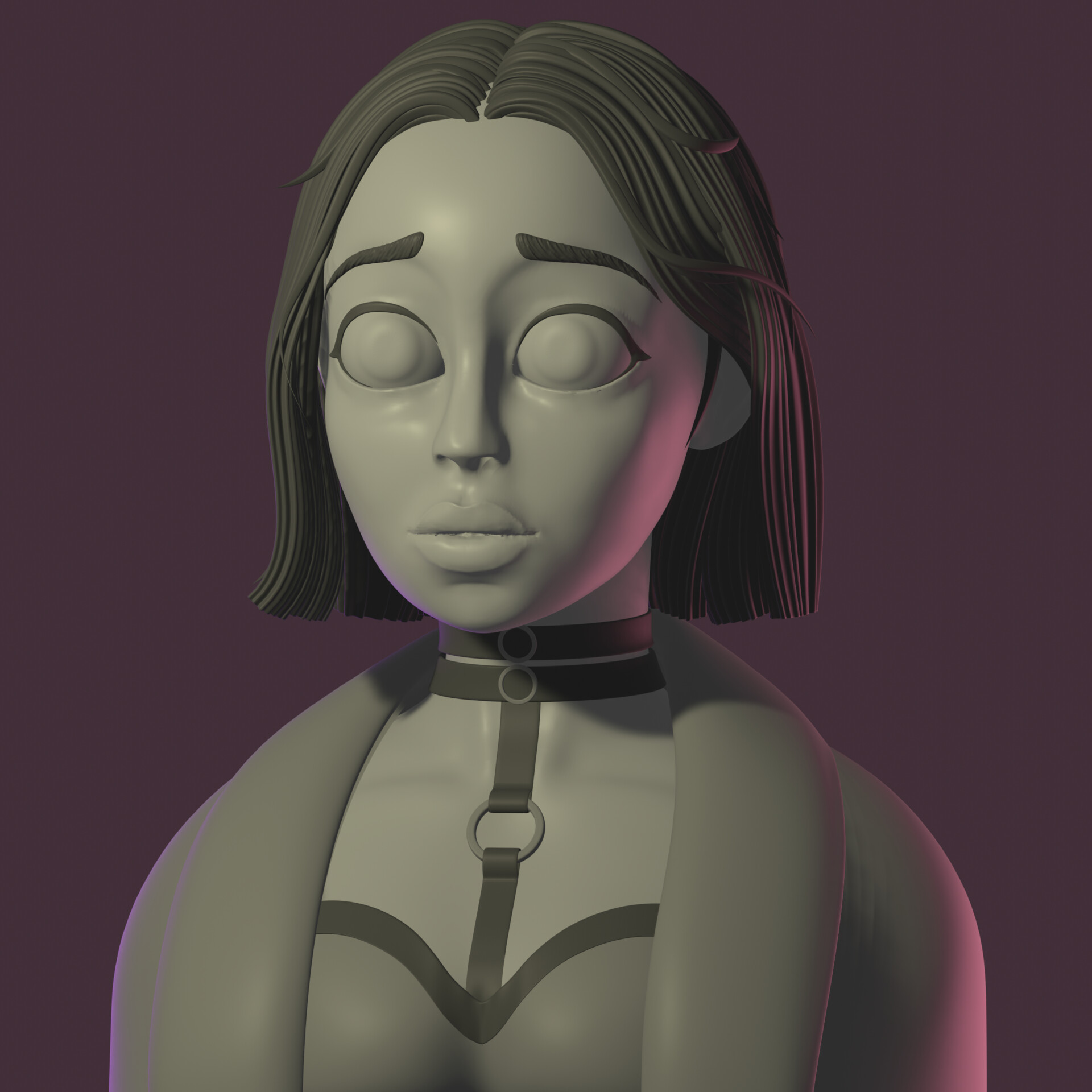 ArtStation - Girl Sculpture