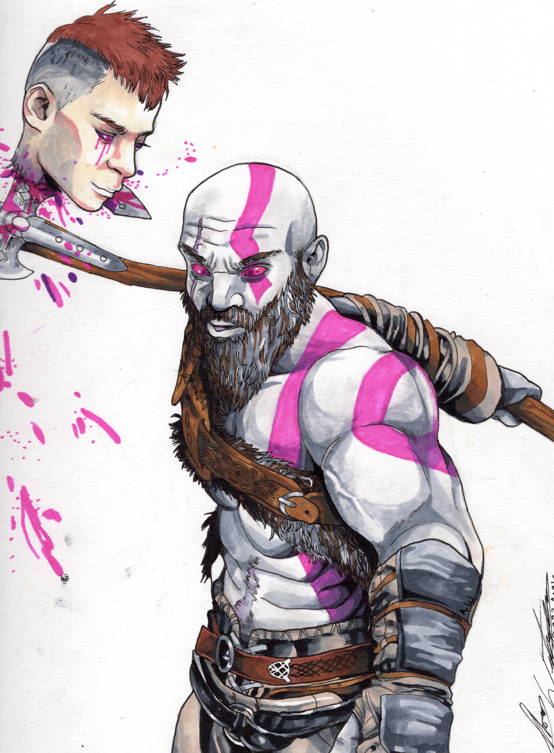 ArtStation - THE GHOST OF SPAARRTAAAAA