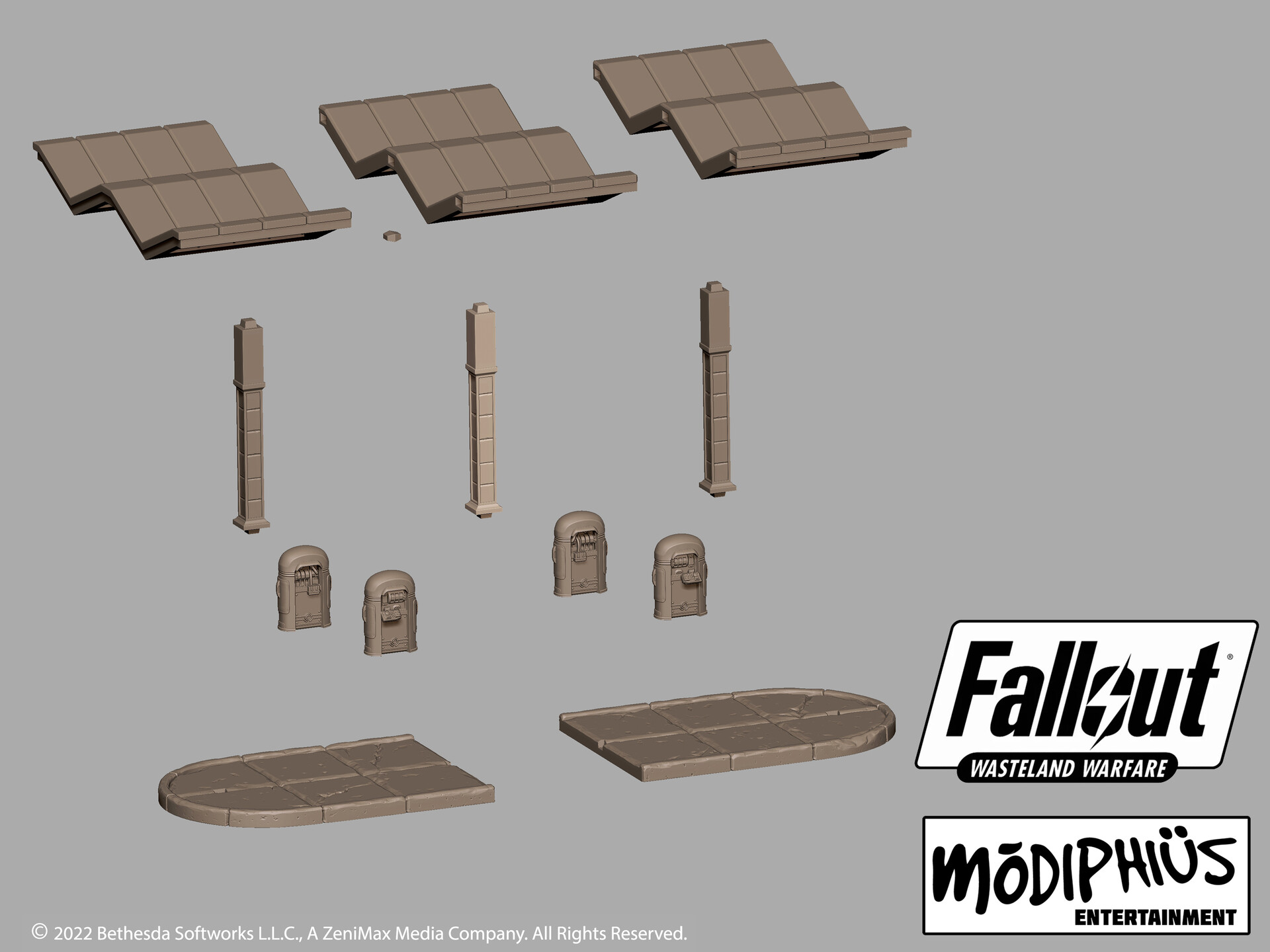 Sean H Bullough - Fallout - Wasteland Warfare - Red Rocket Station Pump ...