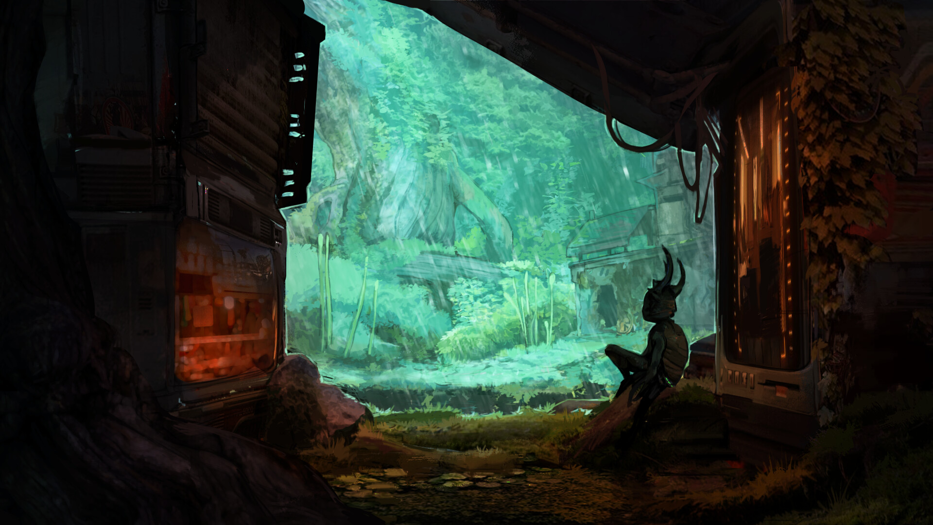 ArtStation - Seeking Shelter