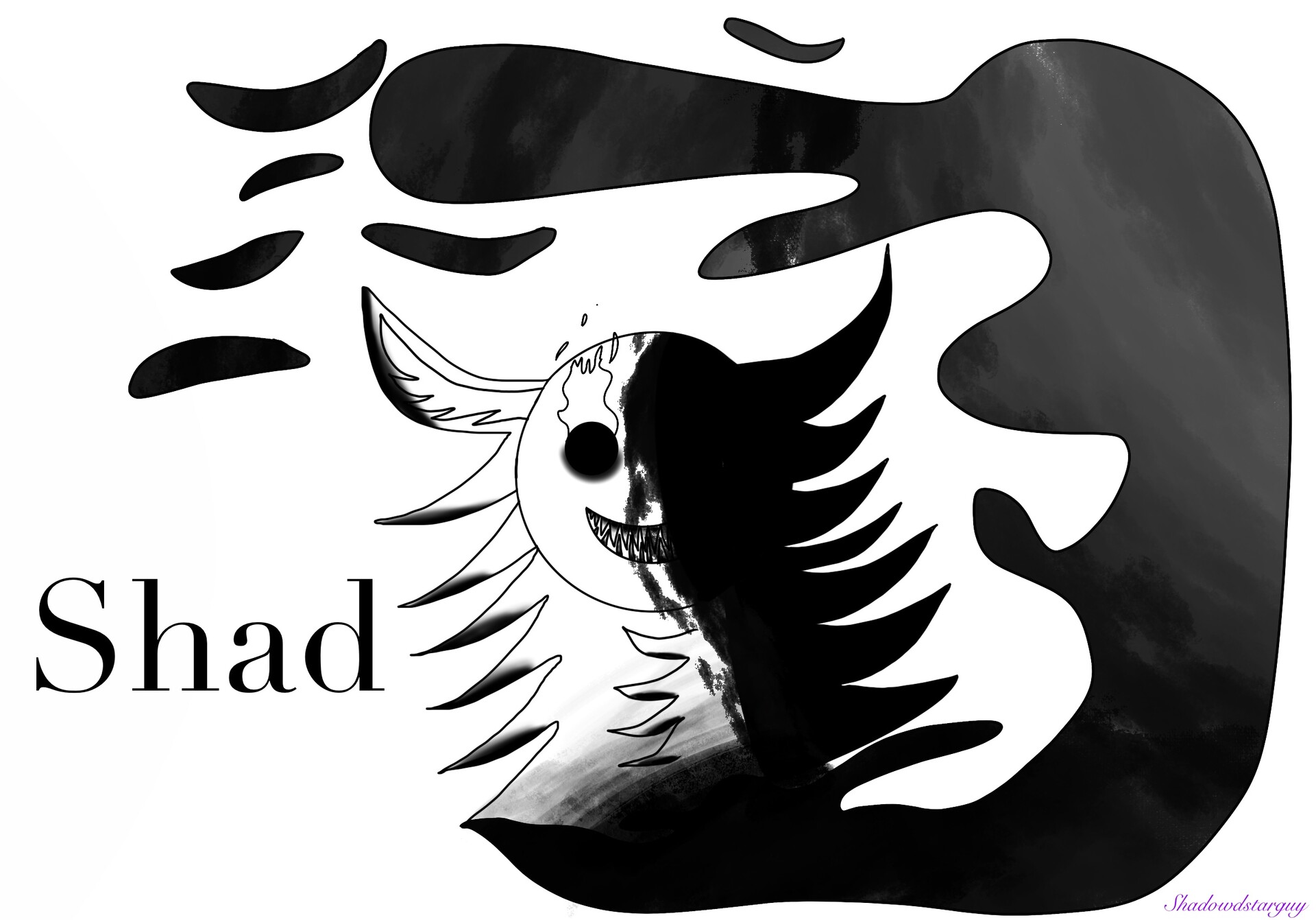 ArtStation - Shad (oc drawing)