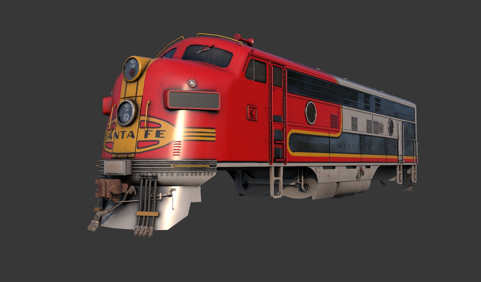 ArtStation - Santa Fe Warbonet F7 Passenger Variant WIP