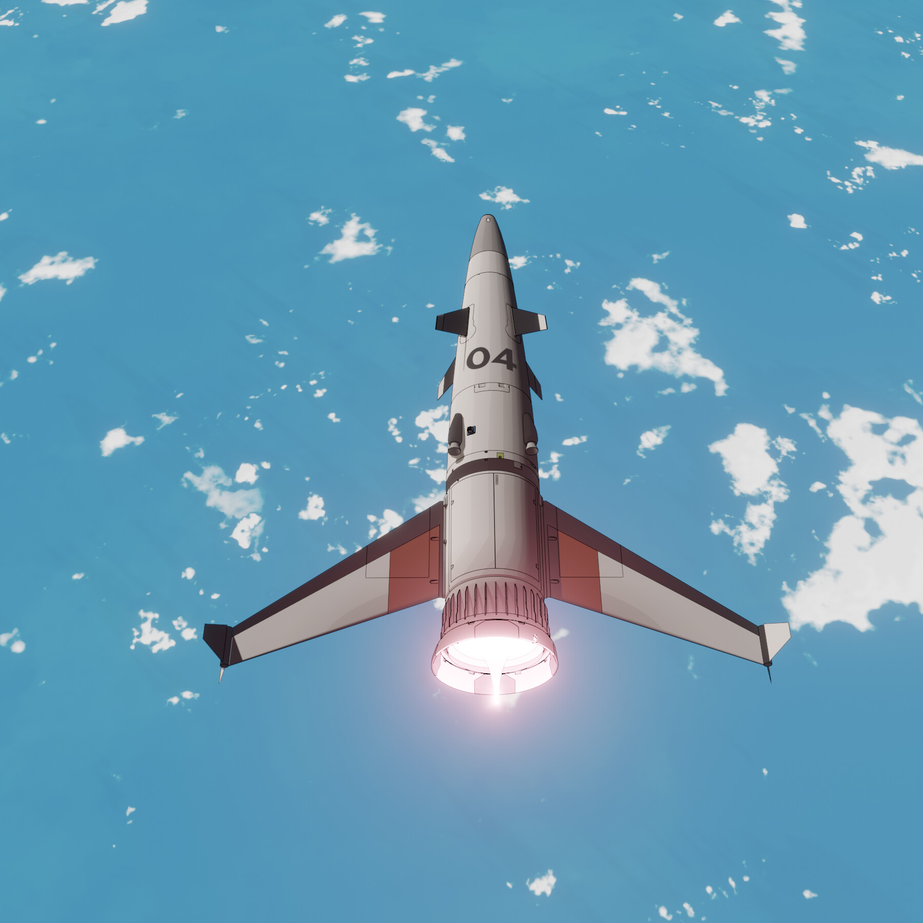 ArtStation - Laserpunk Rocketship