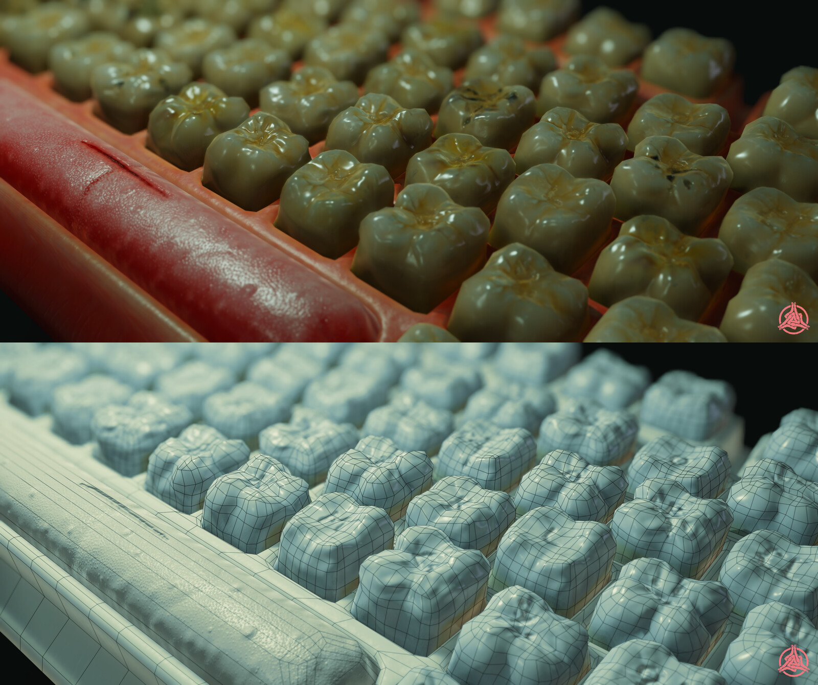 Keizarina Mihara - BioMechanical Teeth Keyboard