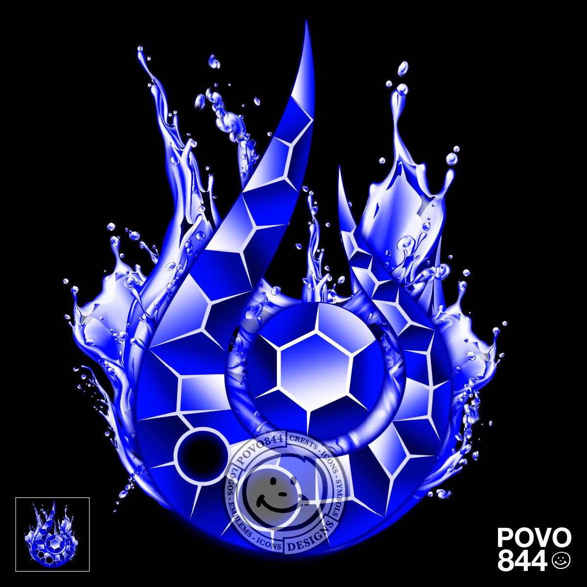ArtStation - Water Crystal Emblem