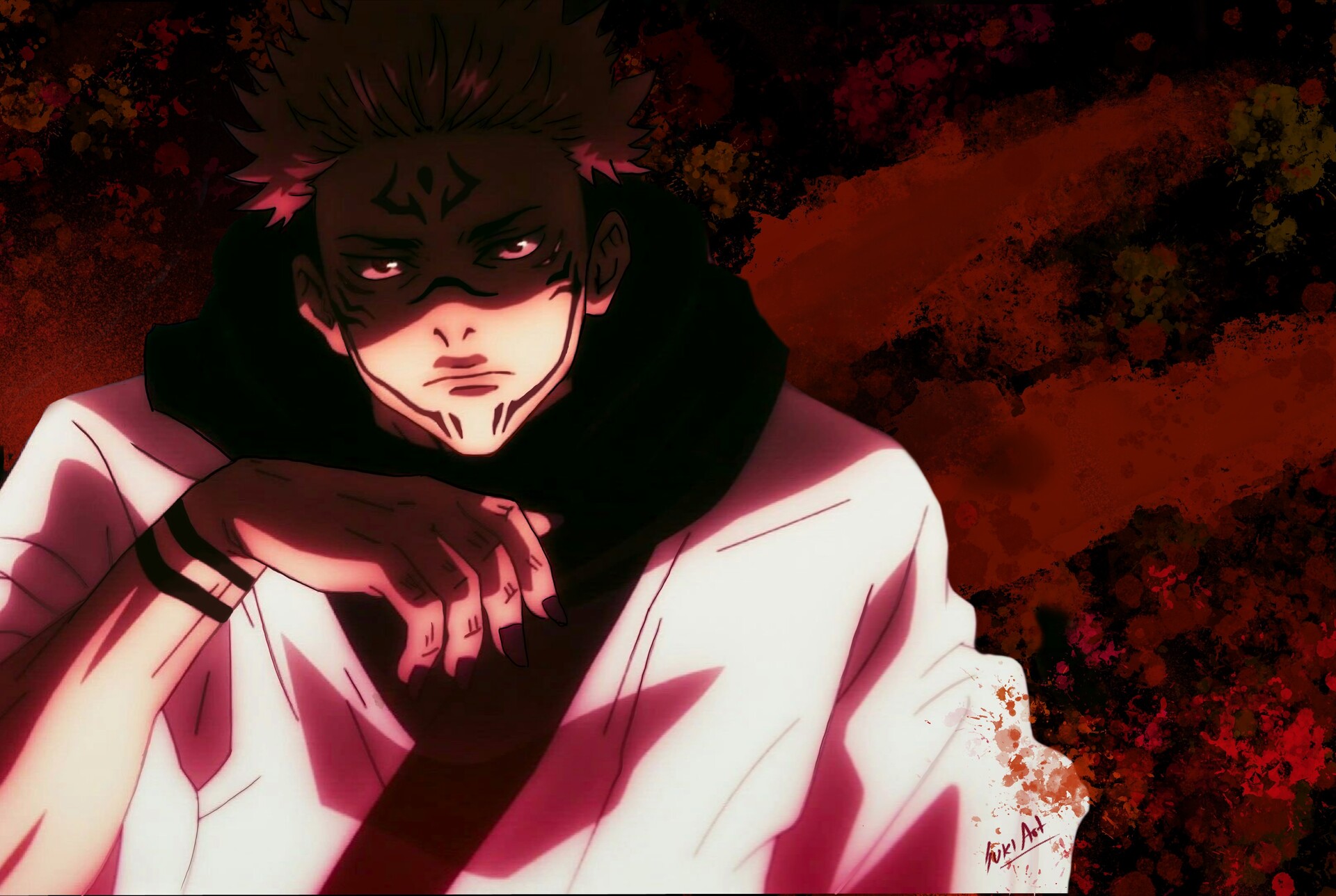 ArtStation - Ryokan Sukuna - Jujutsu Kaiser