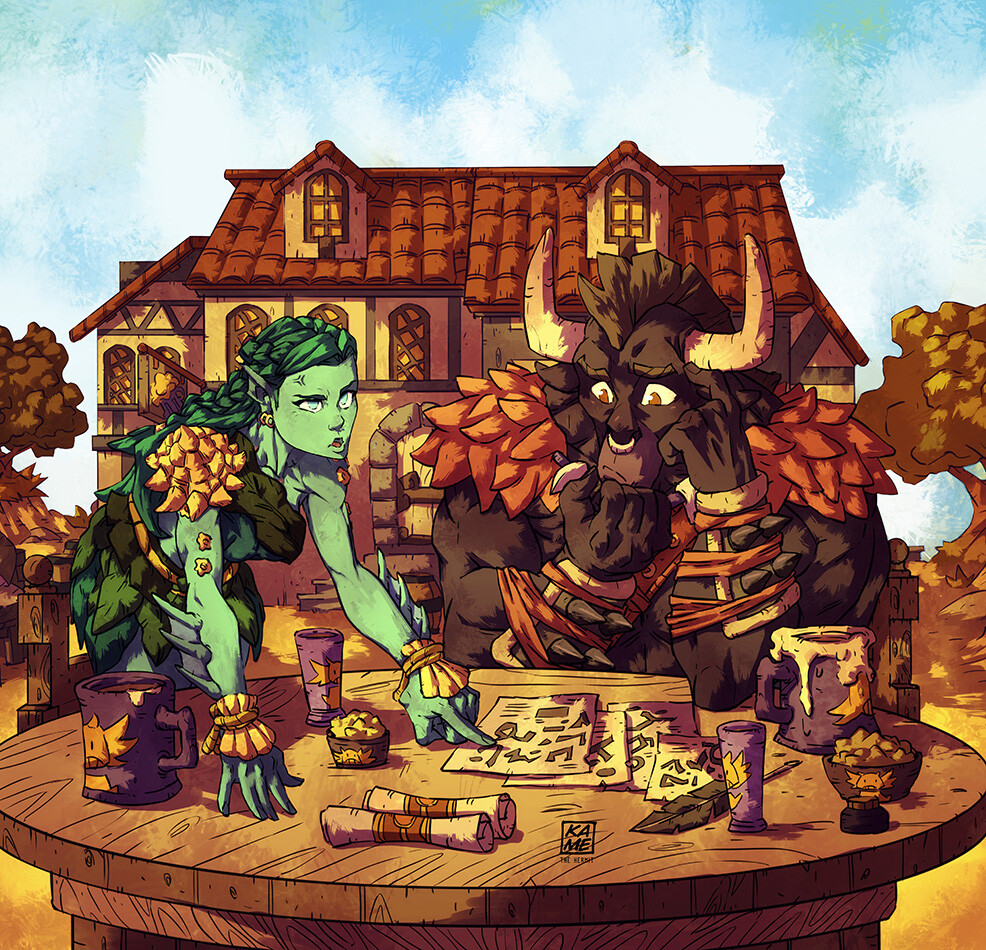 ArtStation - Onyx and Wolyn II