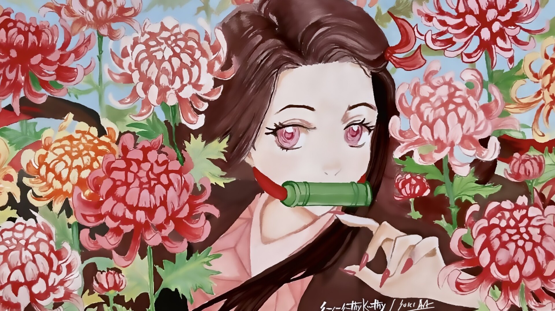 ArtStation - Kamado Nezuko- Demon Slayer 🌸