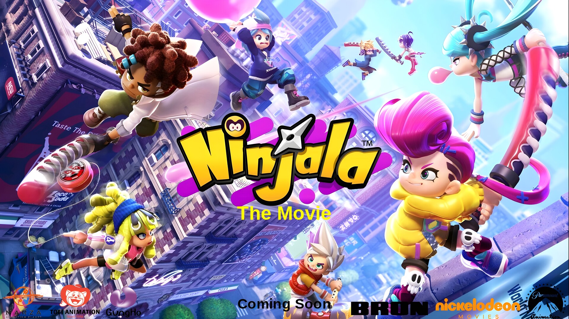 ArtStation - Ninjala The Movie Official Teaser Poster