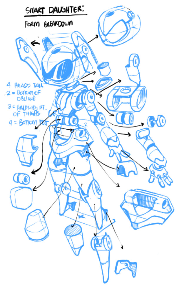 ArtStation - #35 - Robo Waifu