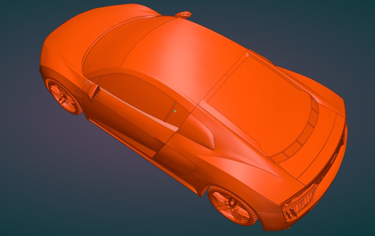 Car Blueprints For 3d Modeling Simple