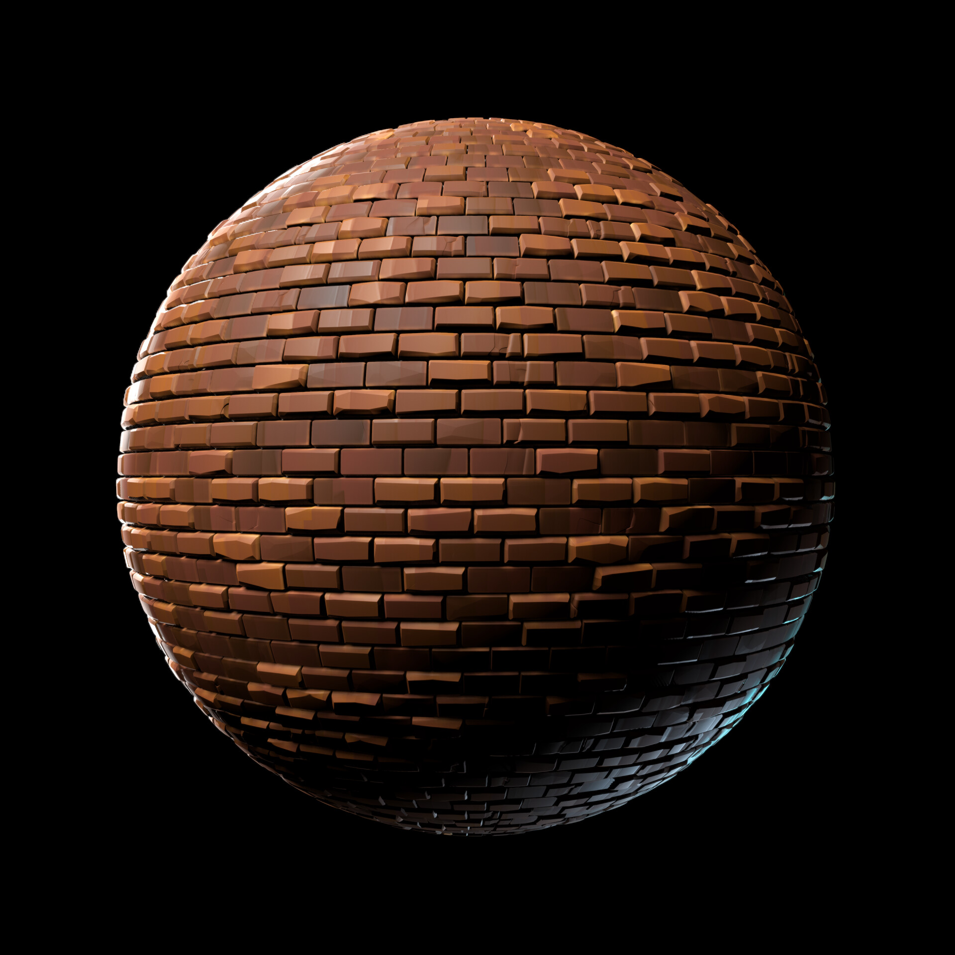 ArtStation - Stylized Bricks Wall