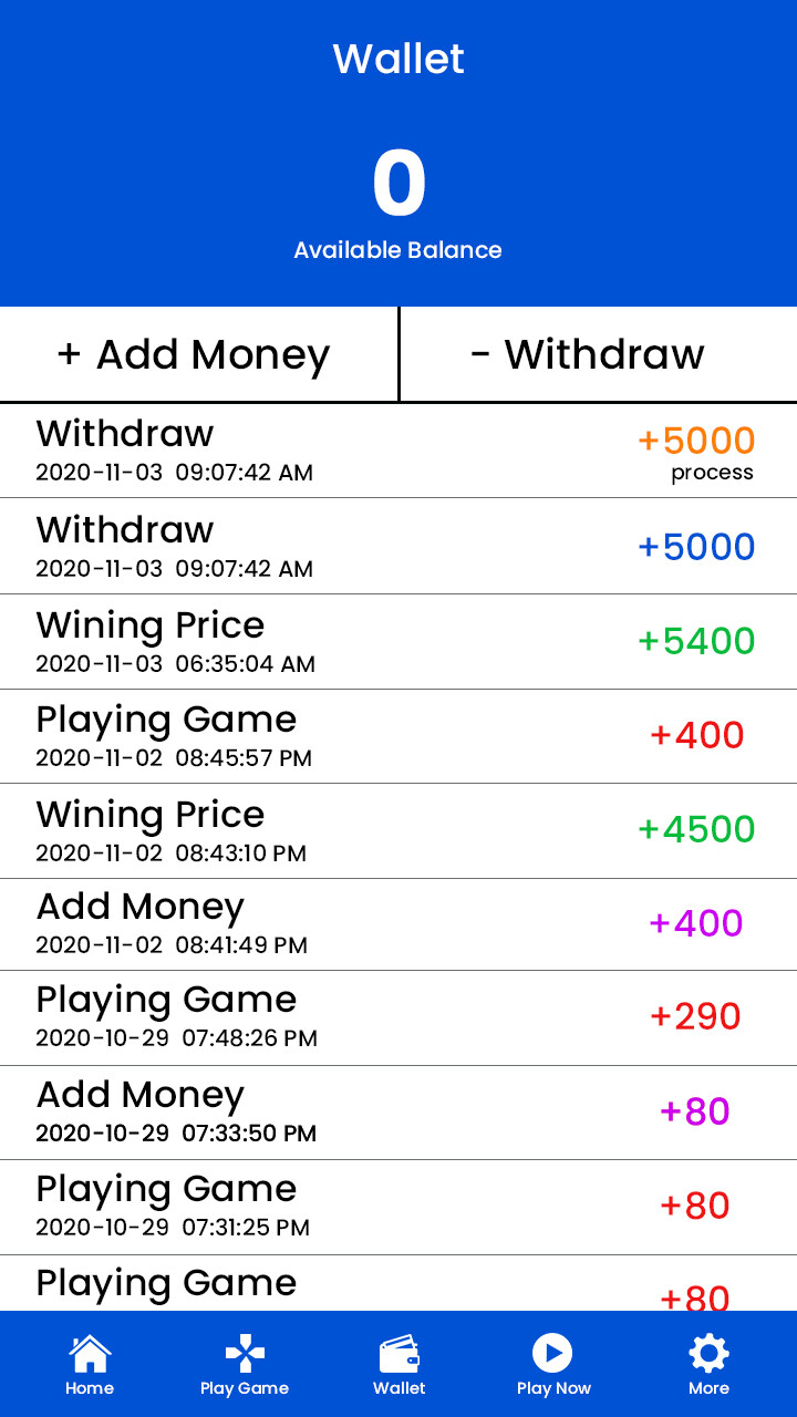 Jackpot App UI by Akshat Jain — ProUser.Me