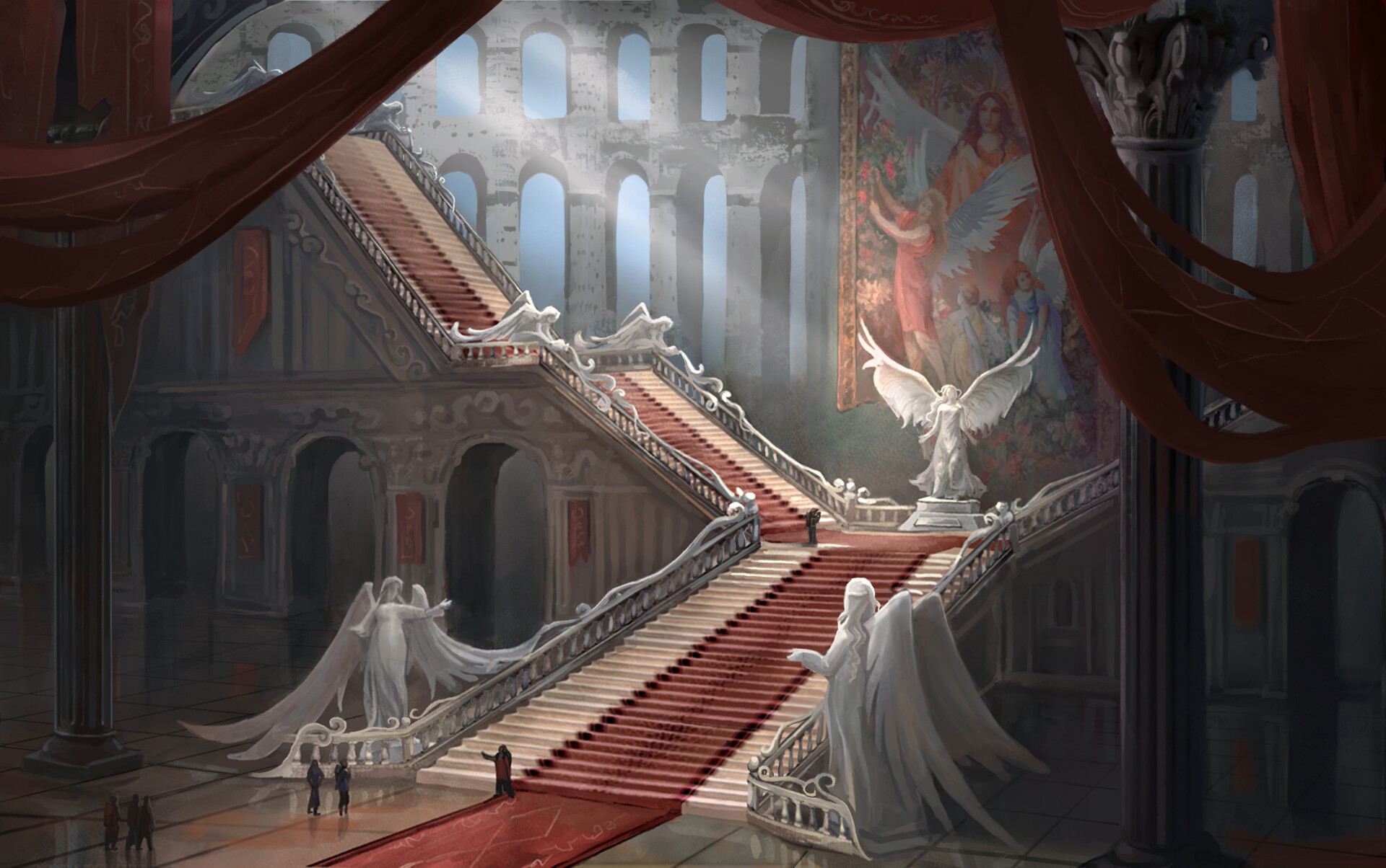 ArtStation - Castle interior