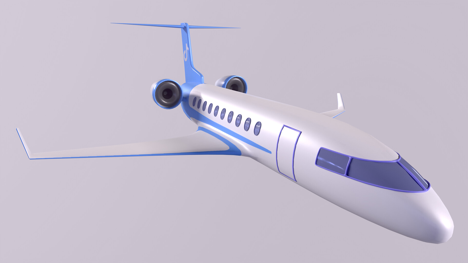 ArtStation - The TikTok Aircraft Gift Remake