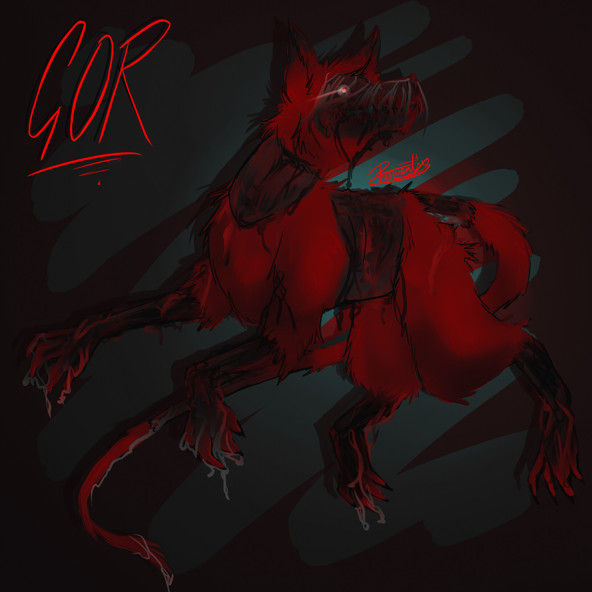 ArtStation - Gor - Creature Concept