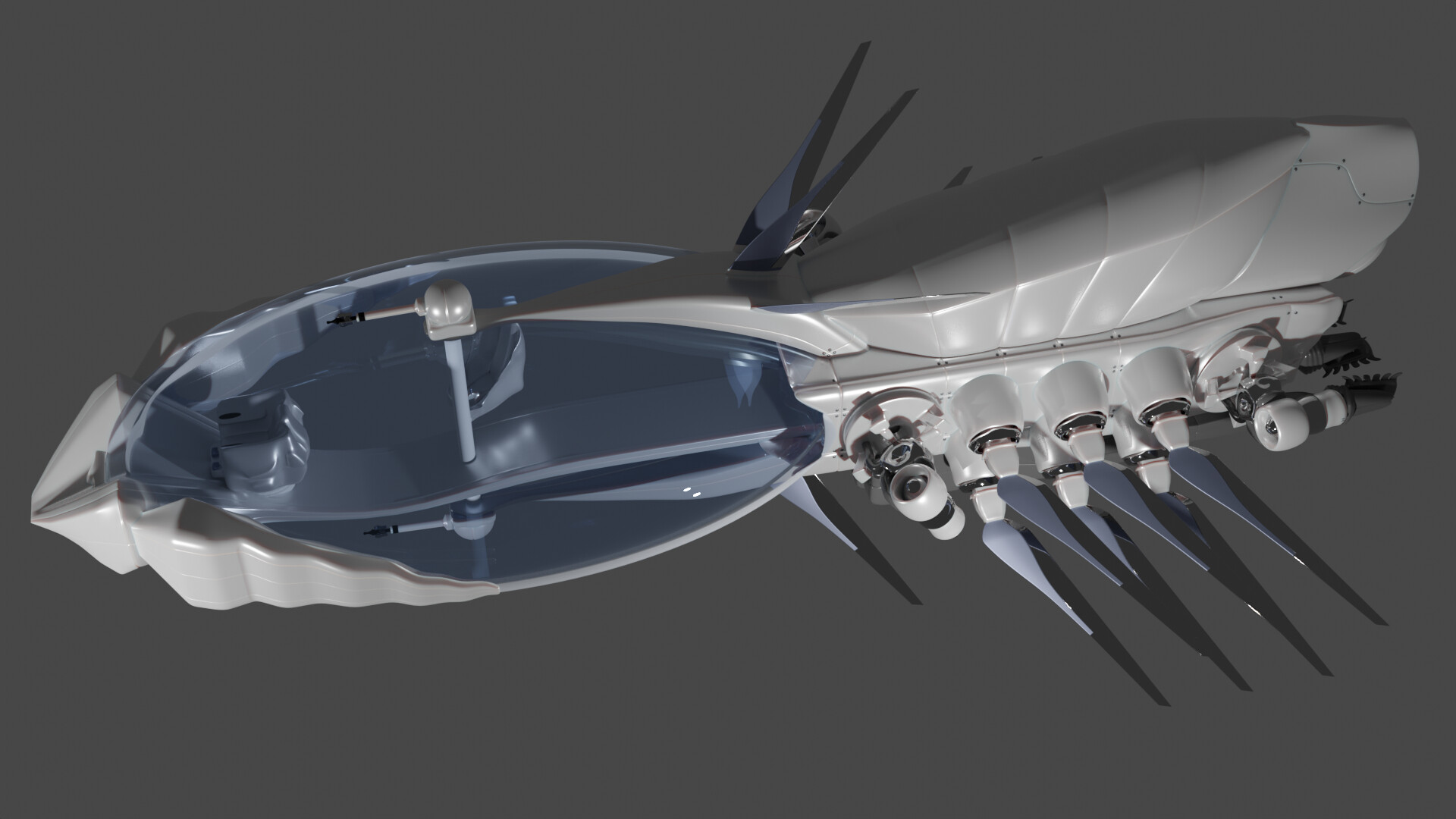 ArtStation - Alien Ship