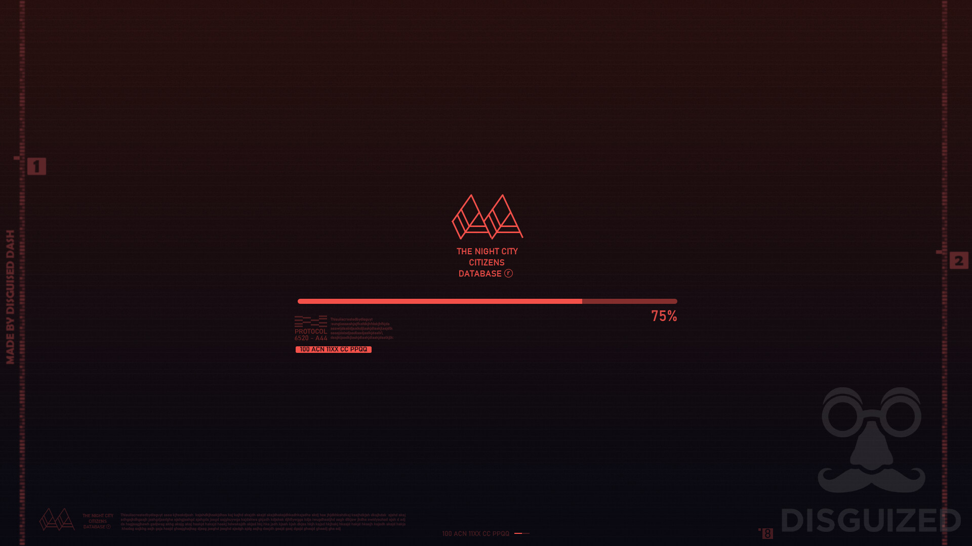 𝕯𝖎𝖘𝖌𝖚𝖎𝖘𝖊𝖉𝕯𝖆𝖘𝖍 - Cyberpunk UI