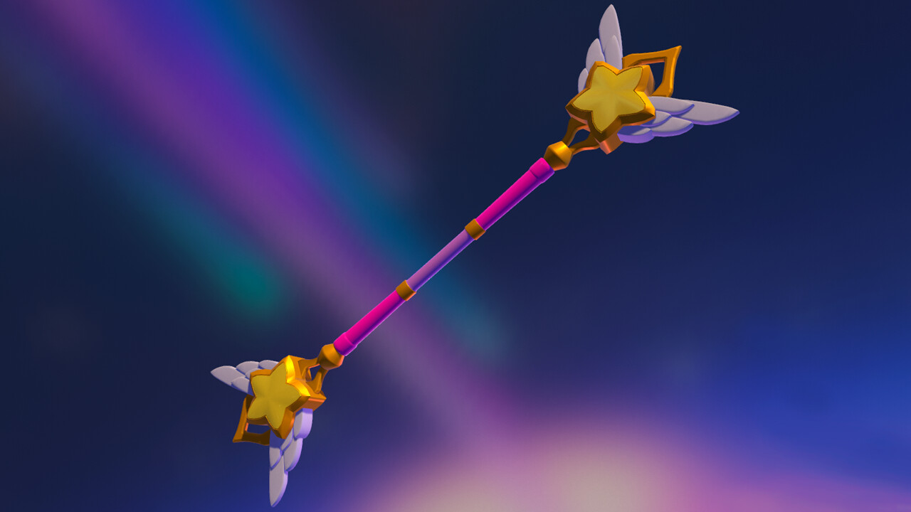 ArtStation - Star Guardian Lux Staff
