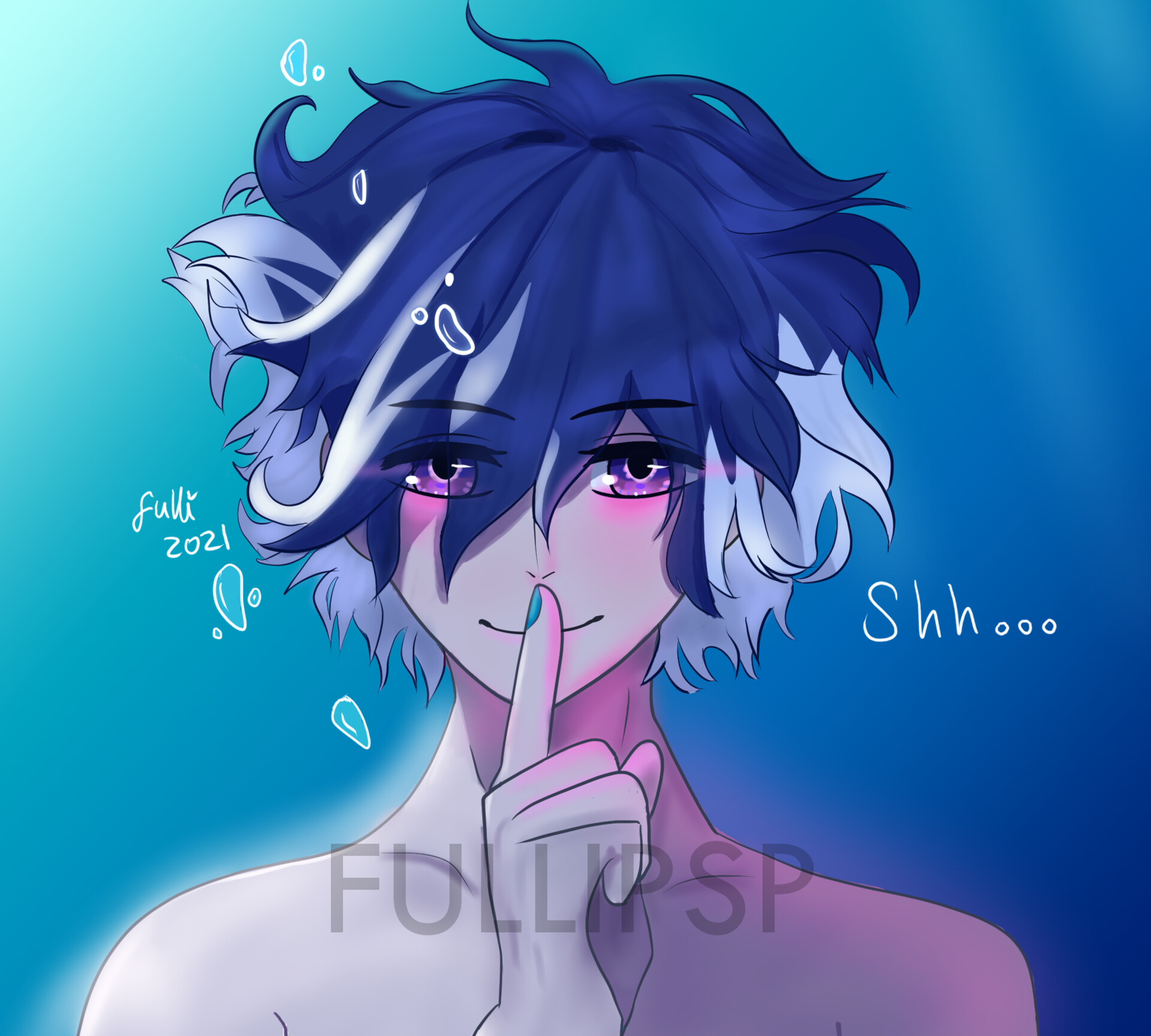 ArtStation - Belphegor Underwater - Obey Me