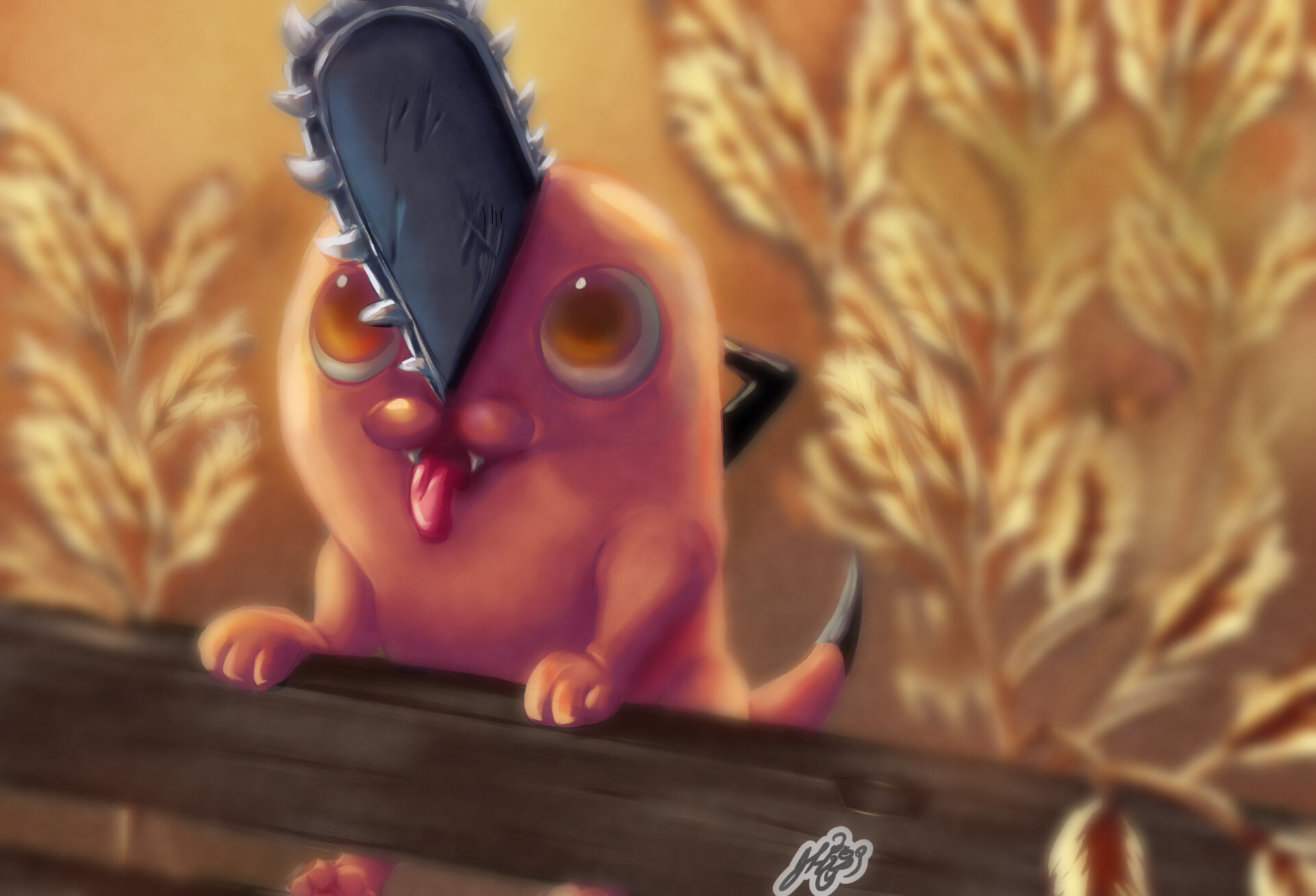 ArtStation - Pochita Fanart