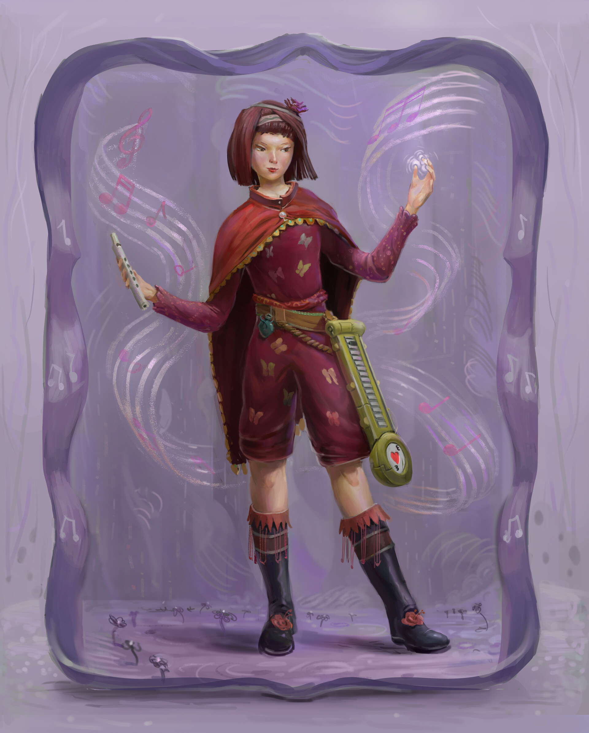 ArtStation - The magic musician.