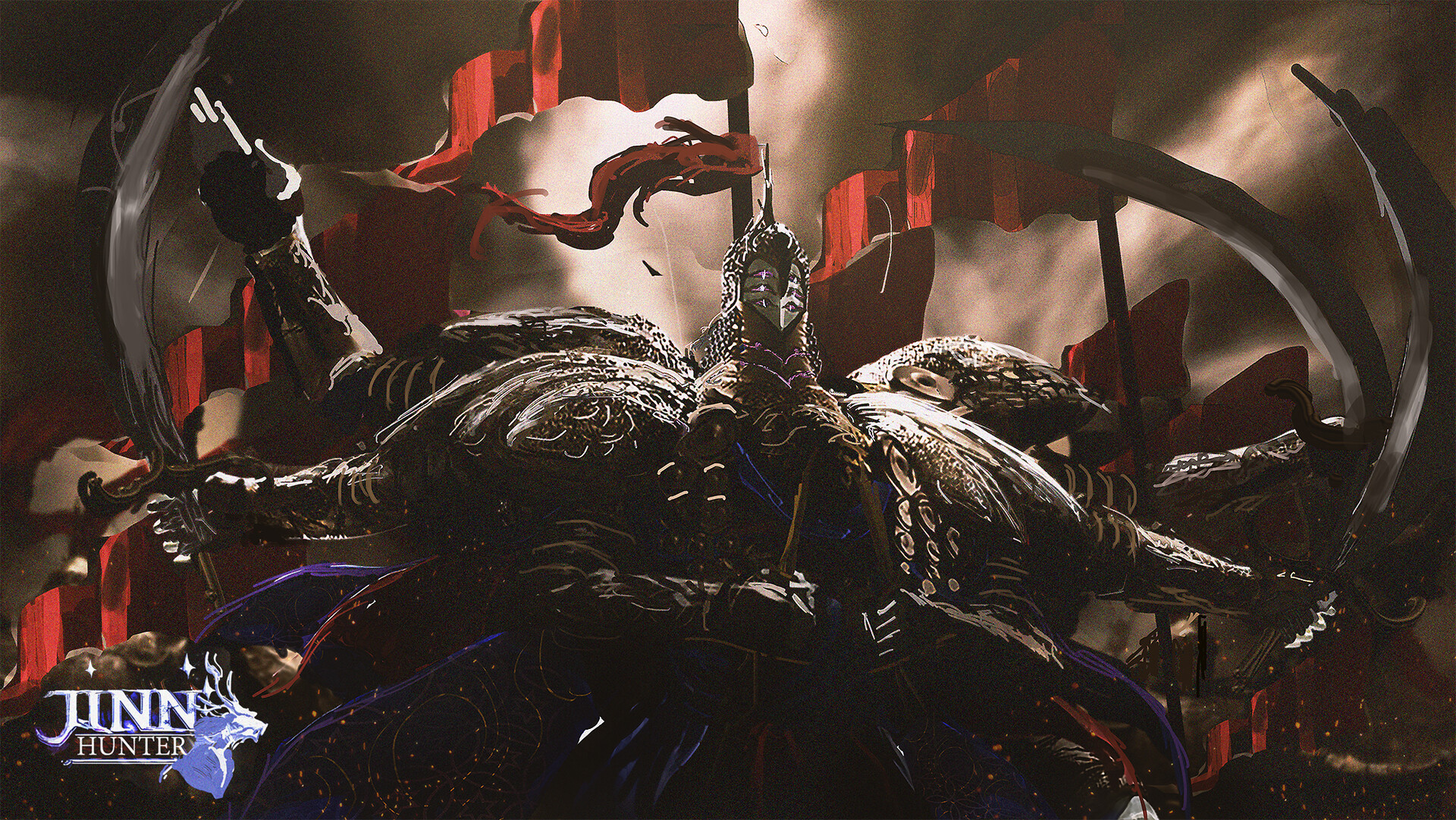 ArtStation - JINN HUNTER SOLOMON THE ALL SEEING KING