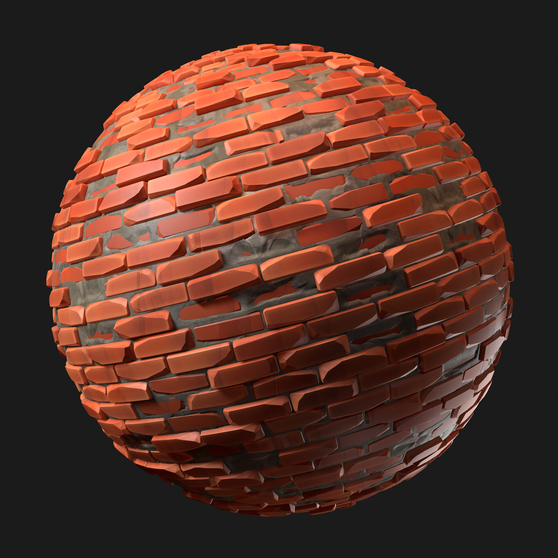 ArtStation - Brick Wall Material