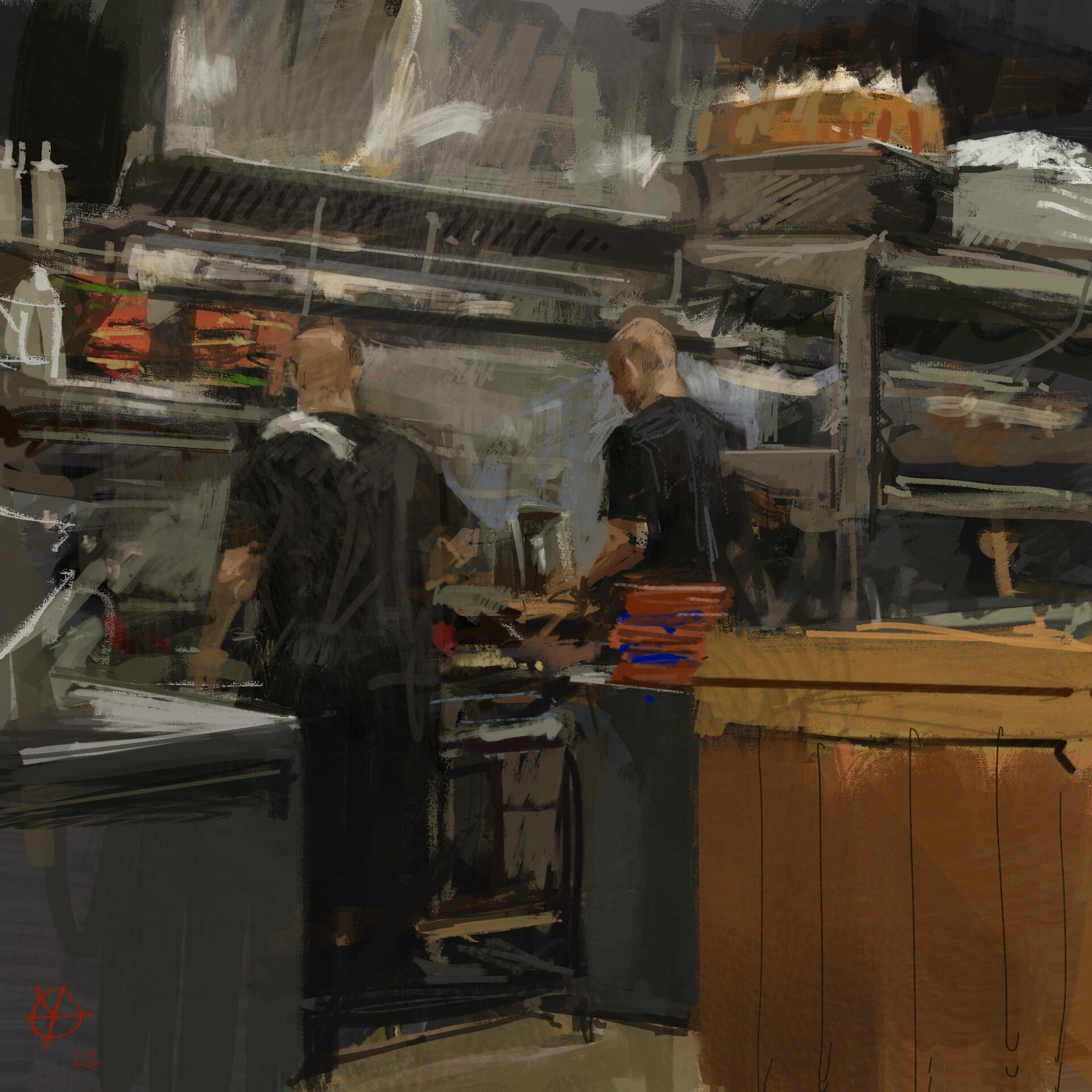 ArtStation - Short Order Cooks