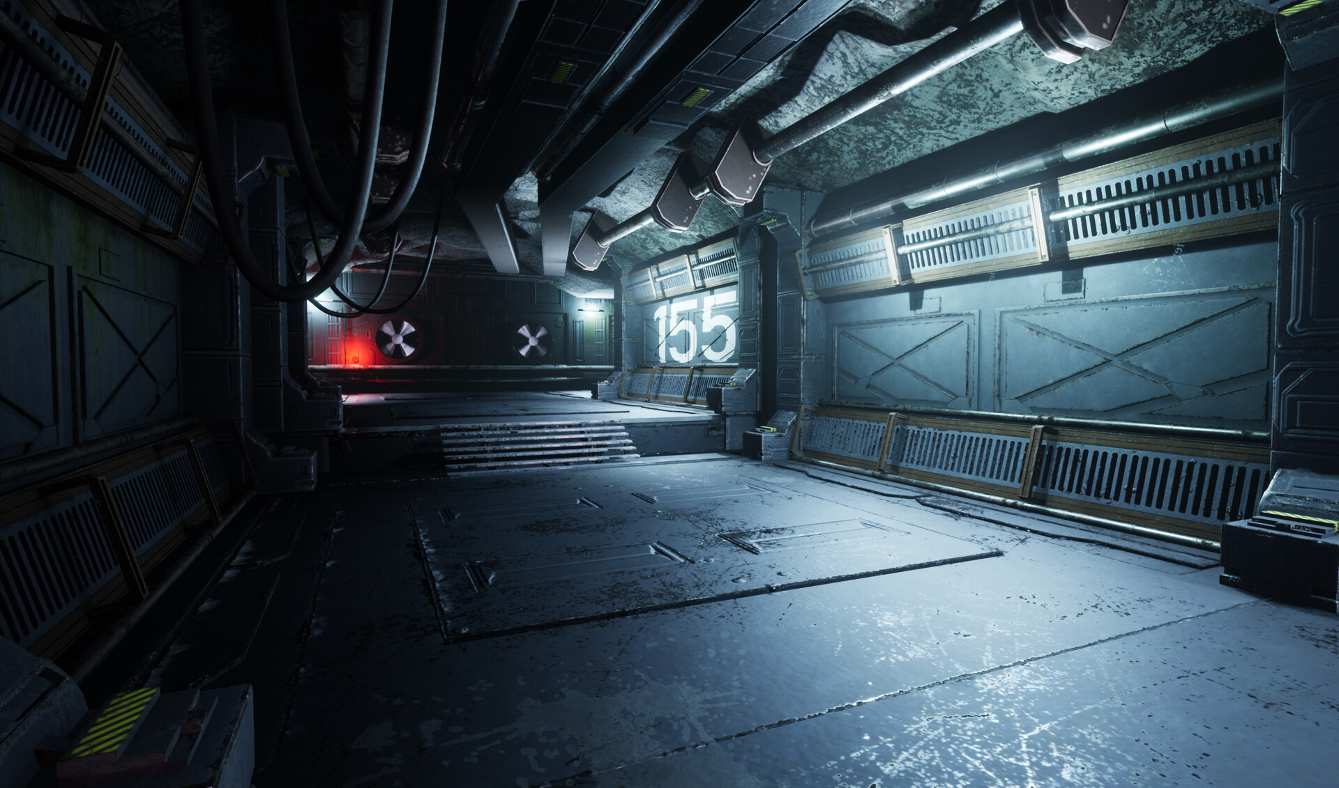 ArtStation - SciFi Game Level