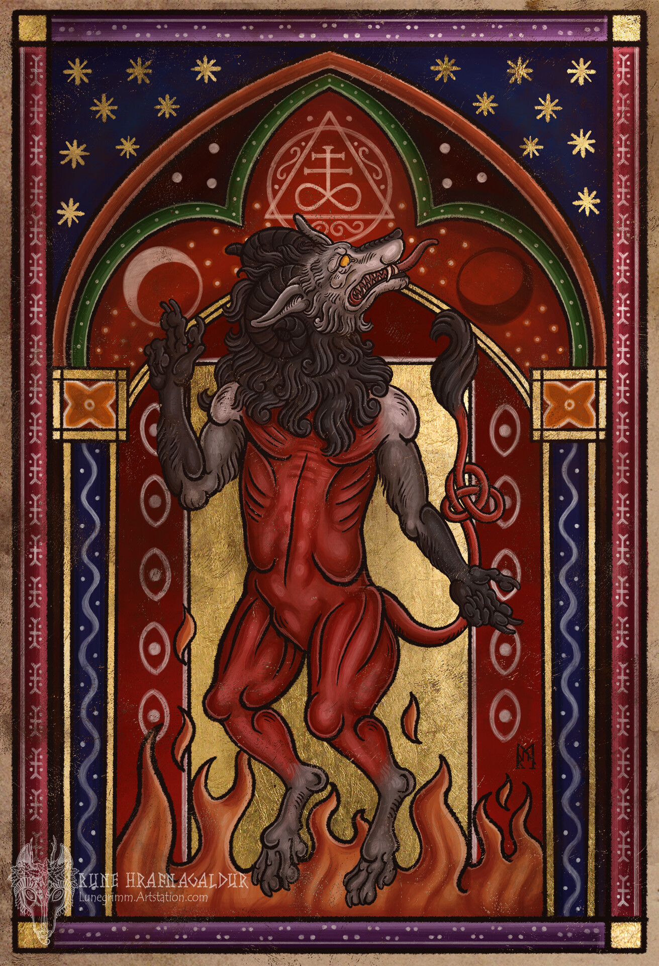 ArtStation - Demon Hound