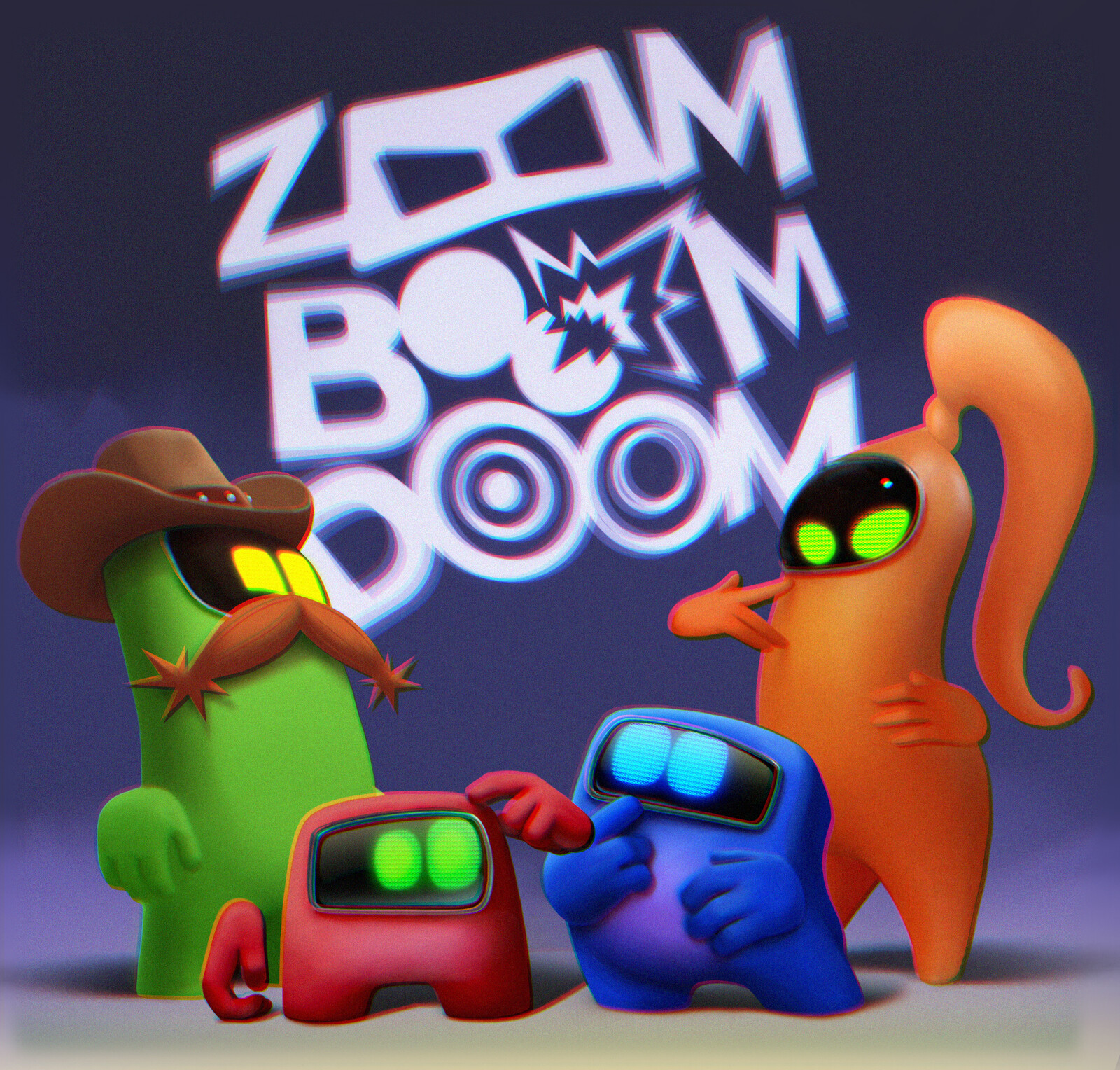 Elena Shevtsova - Zoom Boom Doom concept art | part 3