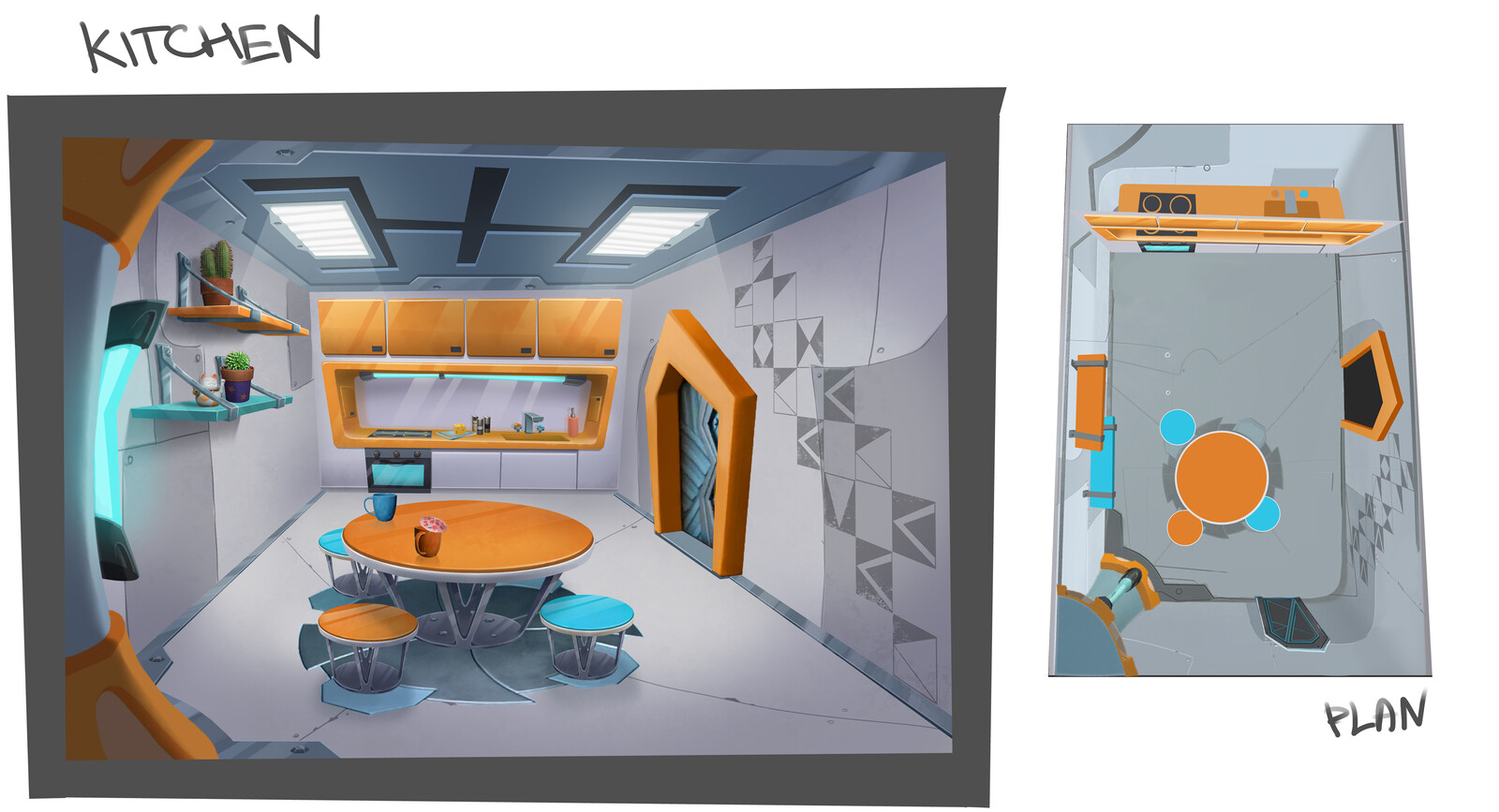 Elena Shevtsova - Zoom Boom Doom concept art | part 3