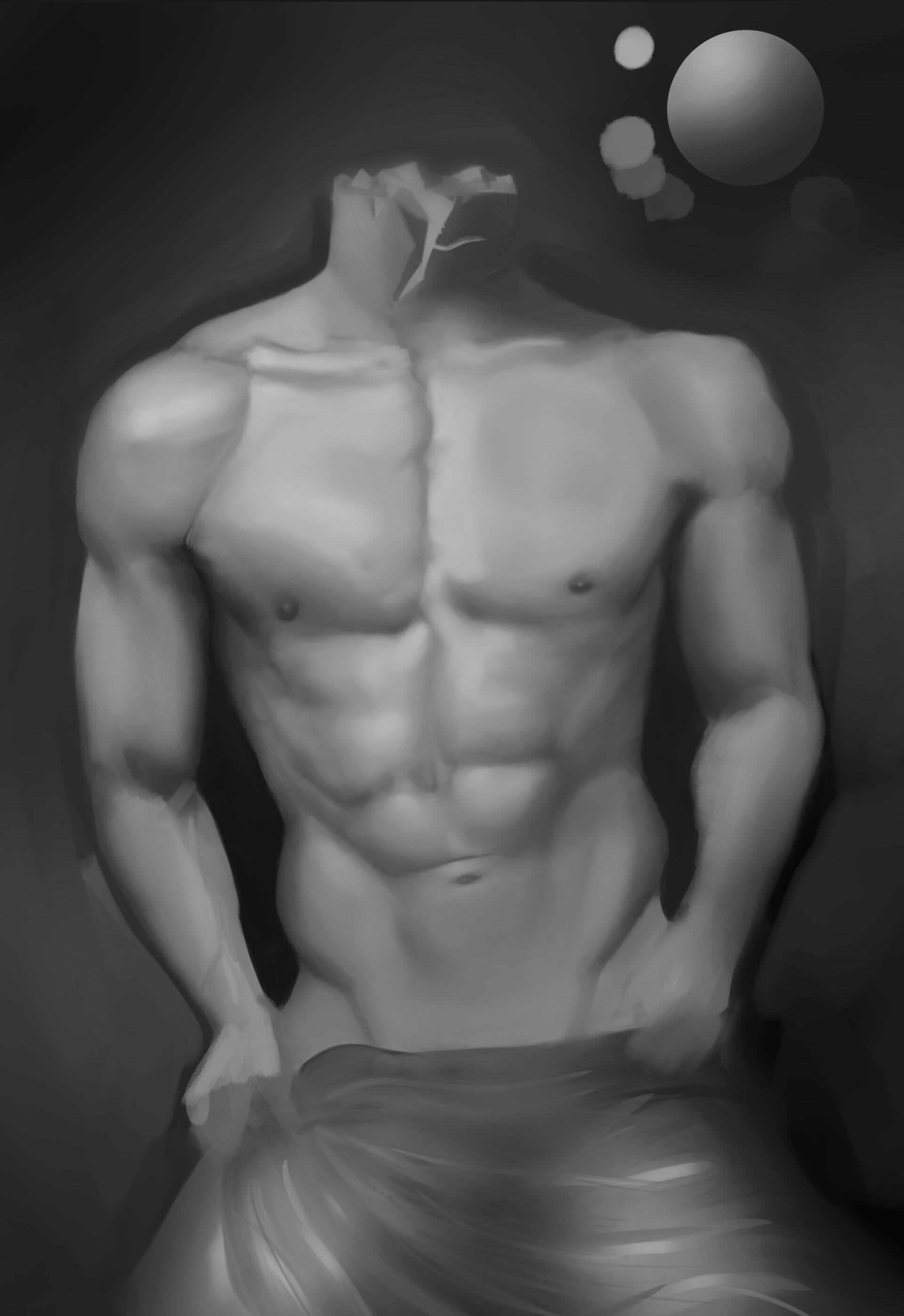 ArtStation - Male Torso Study