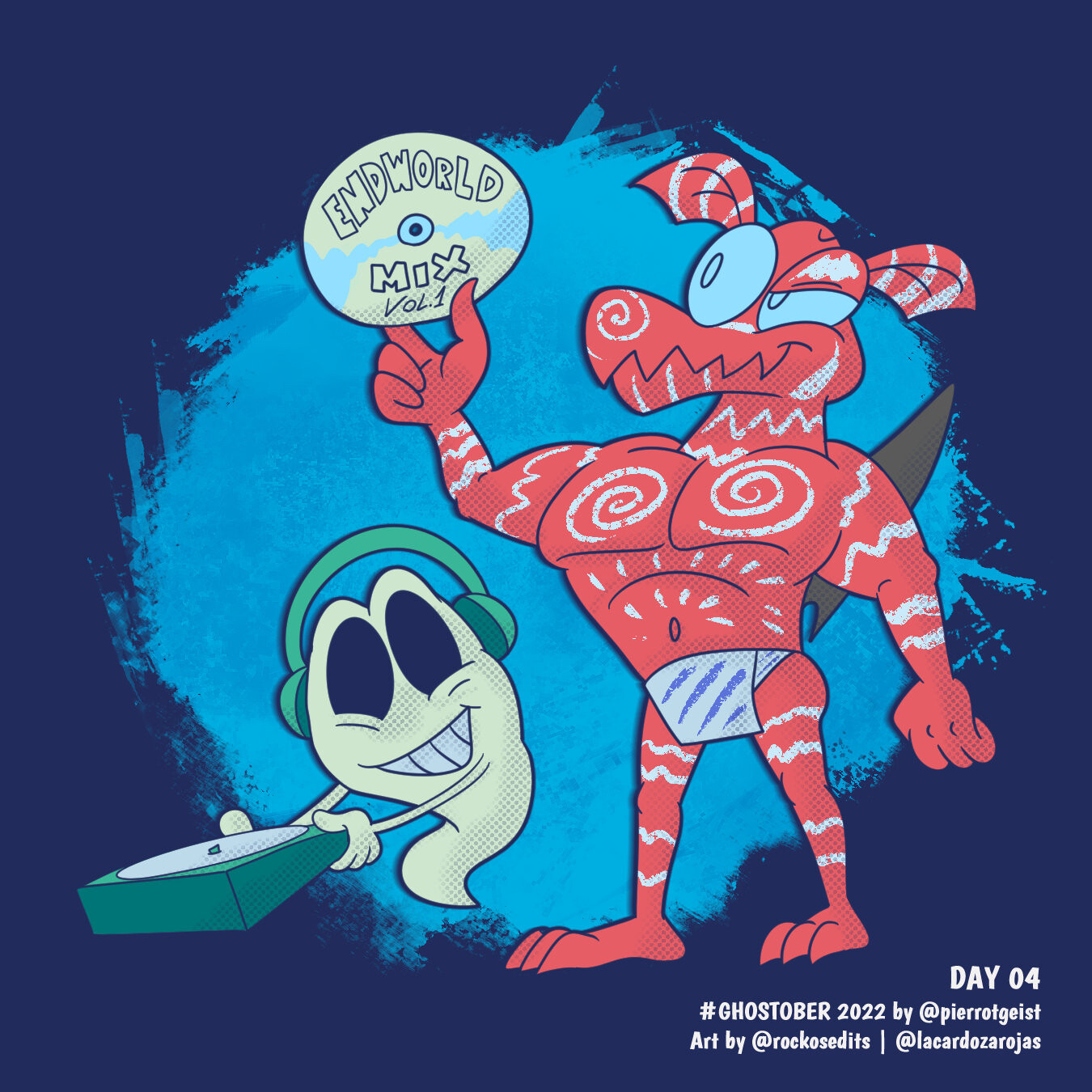 Luis Ángel Cardoza Rojas - Ghostober (Day 01 to 05)