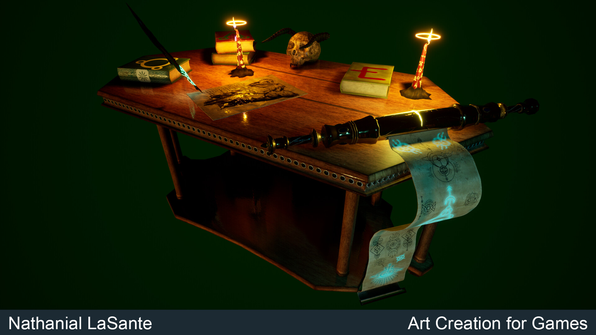 ArtStation - Wizard Table