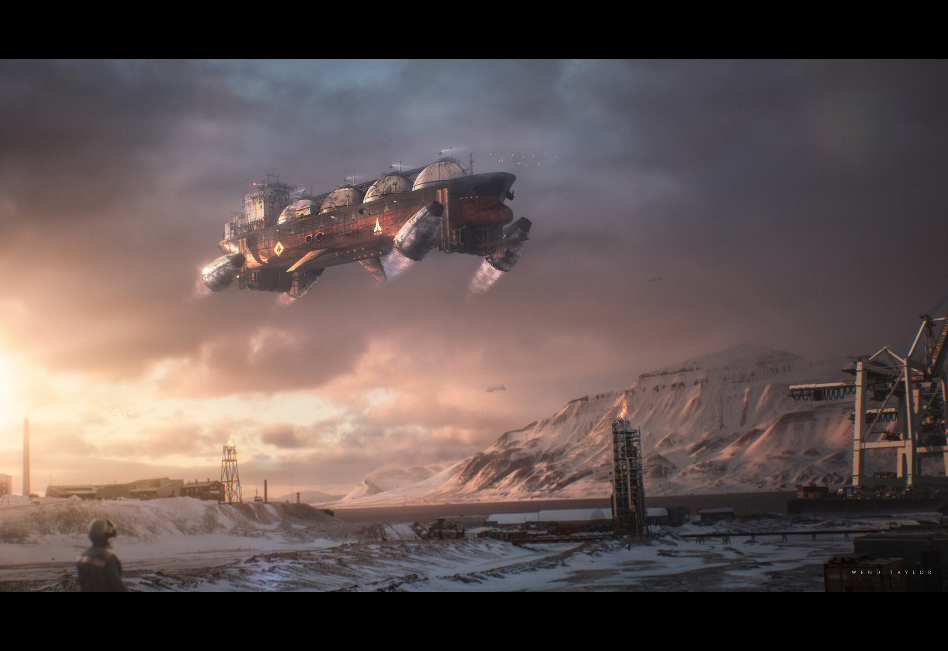 ArtStation - Cloudships