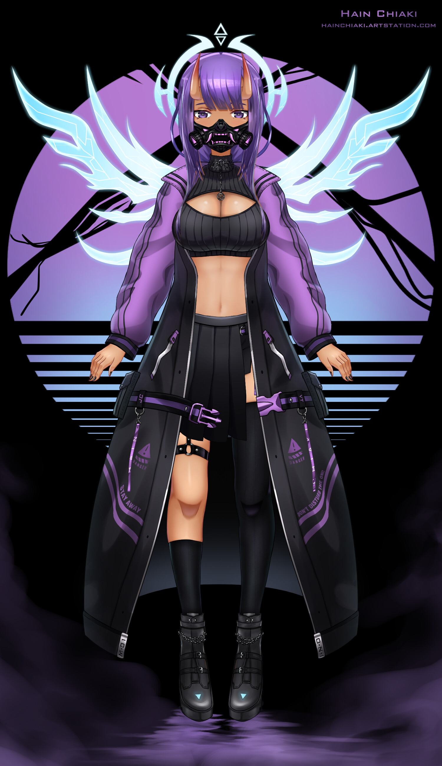 Hain Chiaki - Hain Chiaki [2D Vtuber Fullbody Model Example]