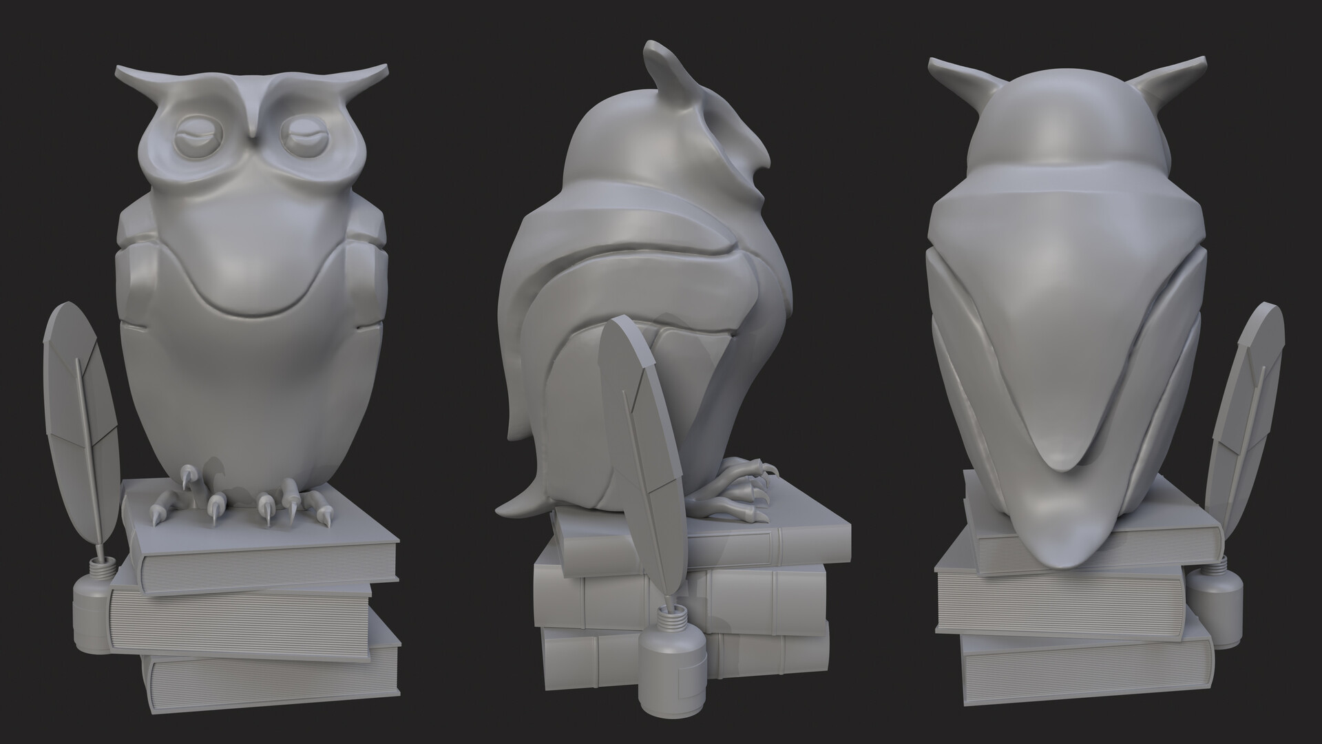 Yoo Jina - Wooden Library Props