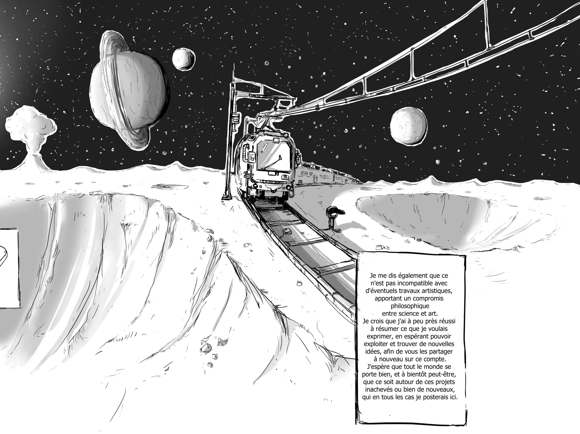 ArtStation - Space train