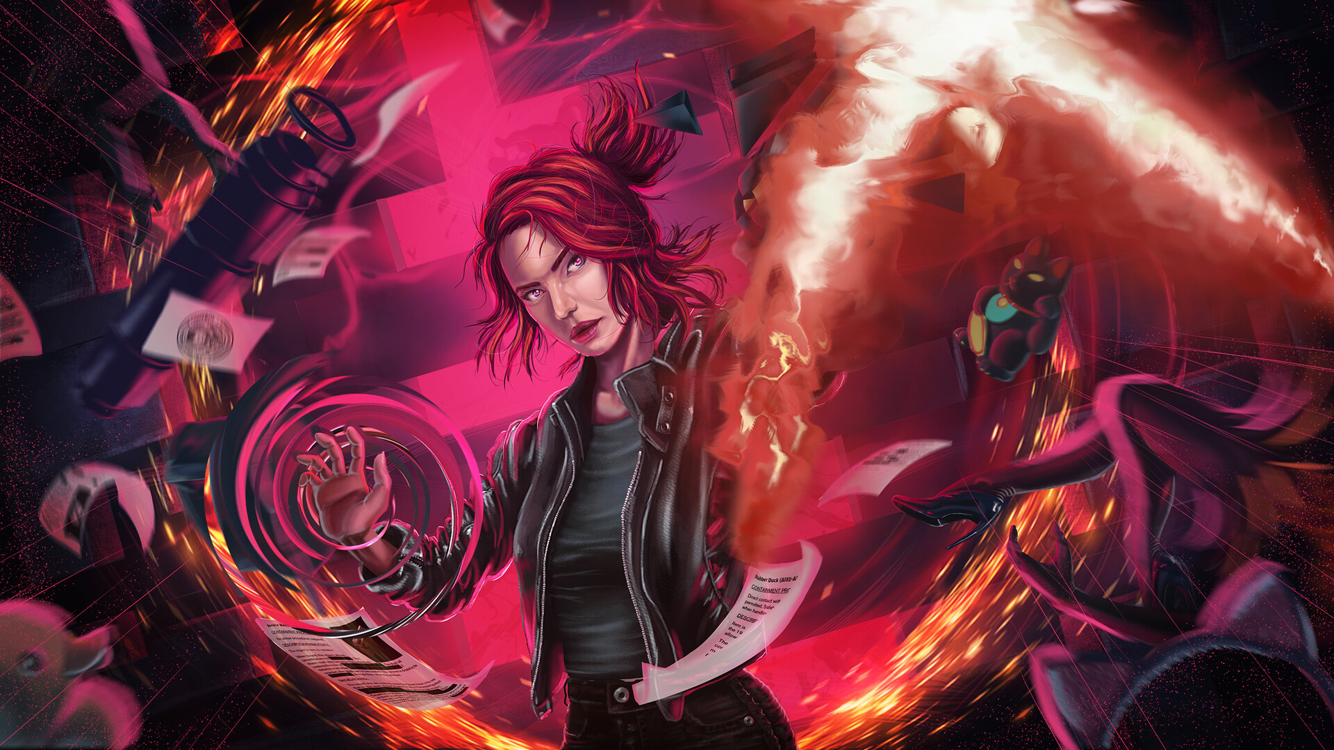 ArtStation - Control - Jesse Faden Illustraion