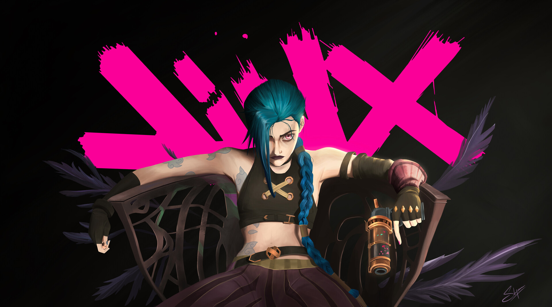 ArtStation - Jinx from Arcane