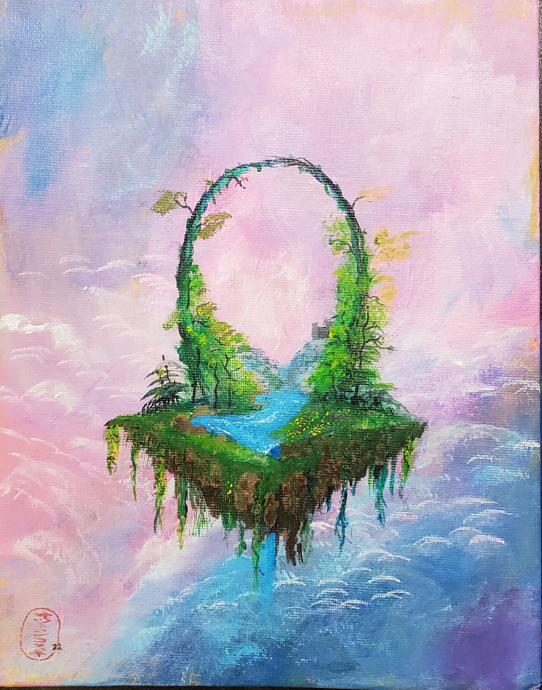 ArtStation - Floating Castle